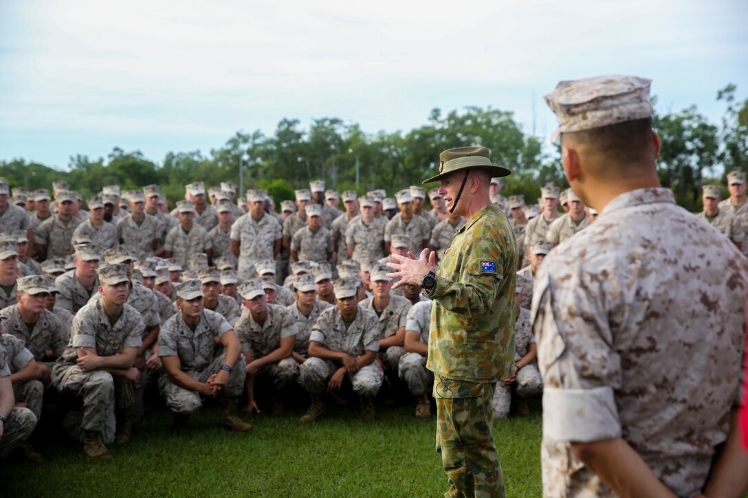 Australian general welcomes MRF-D aboard