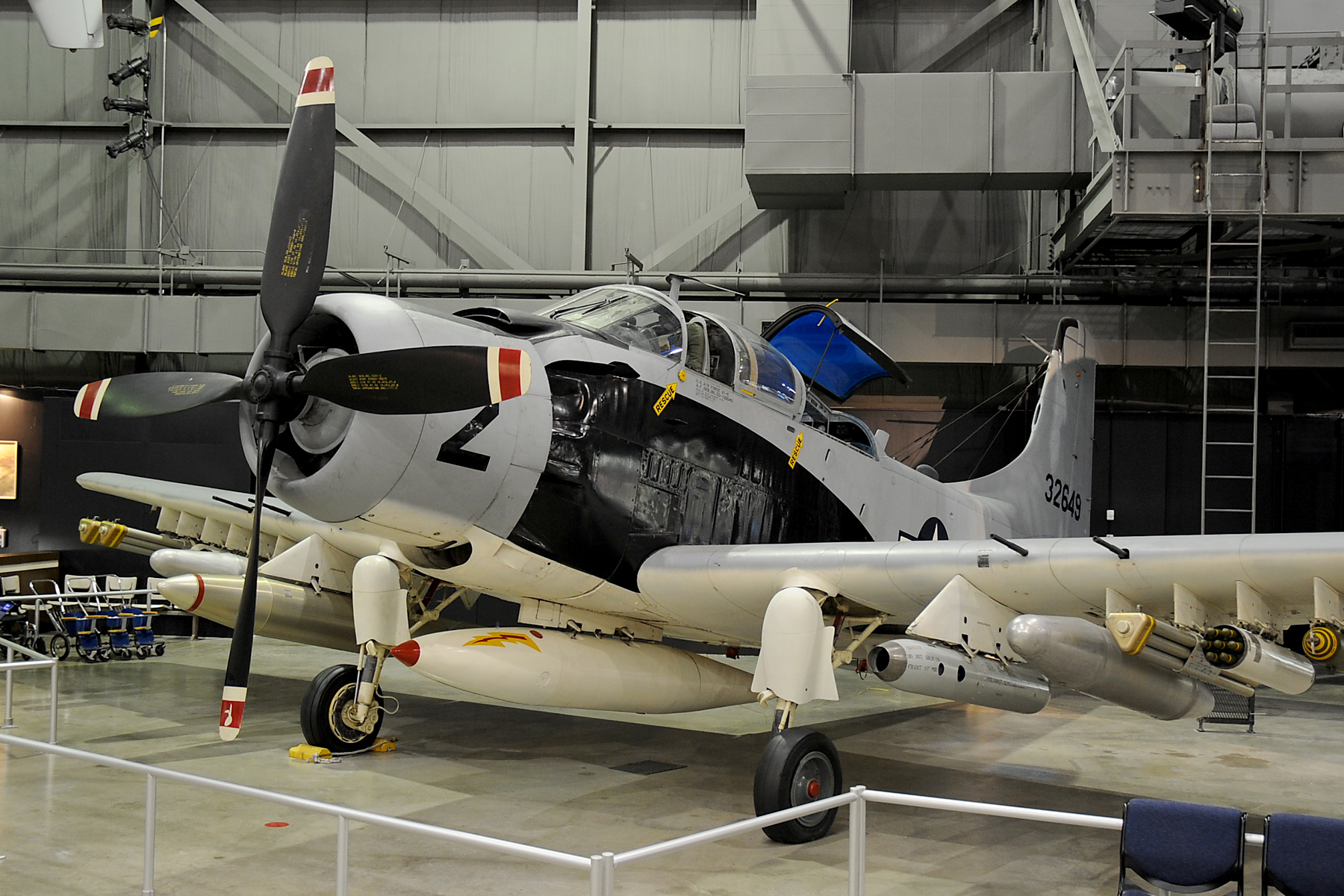 Douglas A-1E Skyraider > National Museum of the United States Air Force ...