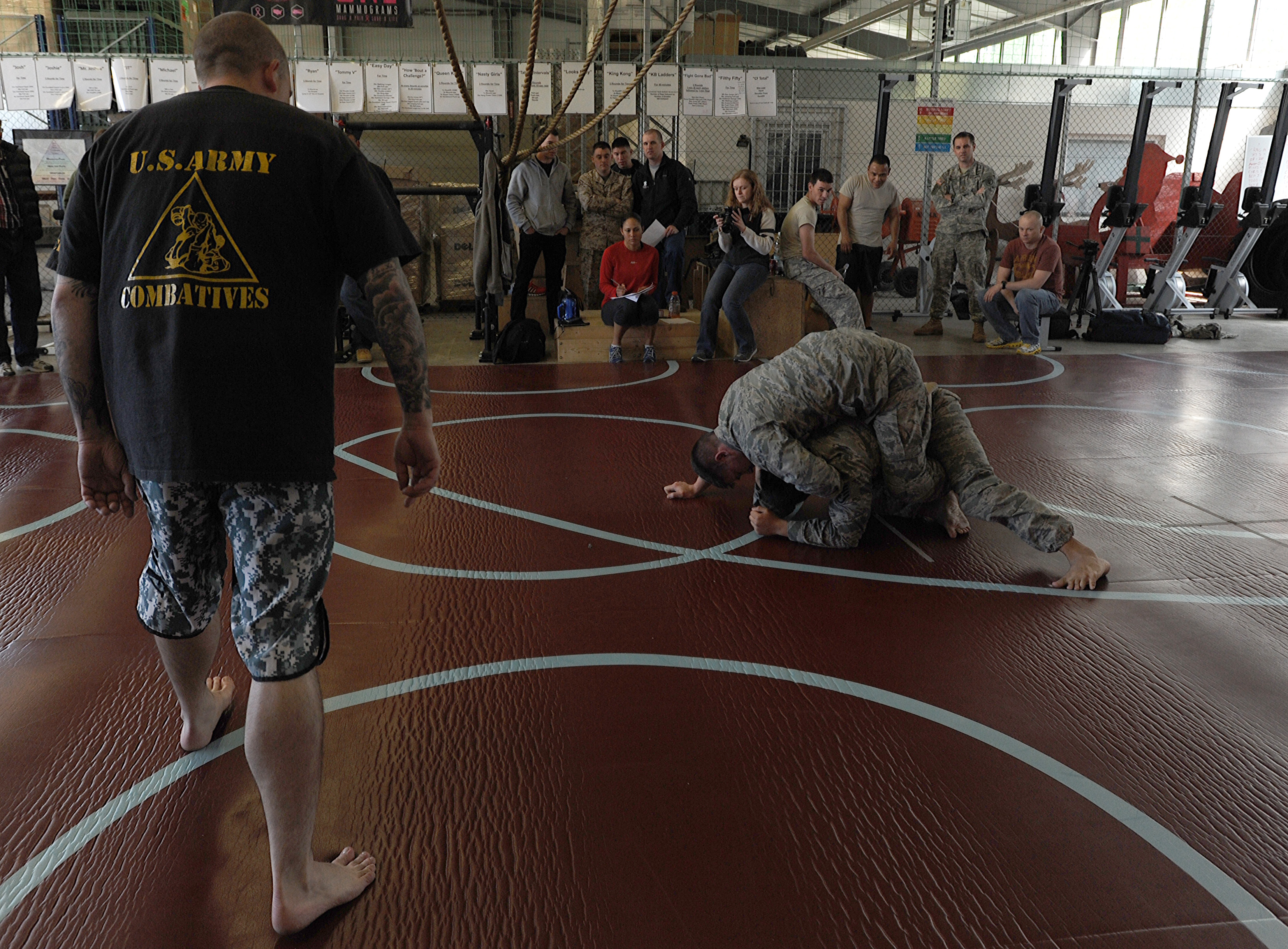 Modern Army Combatives Class