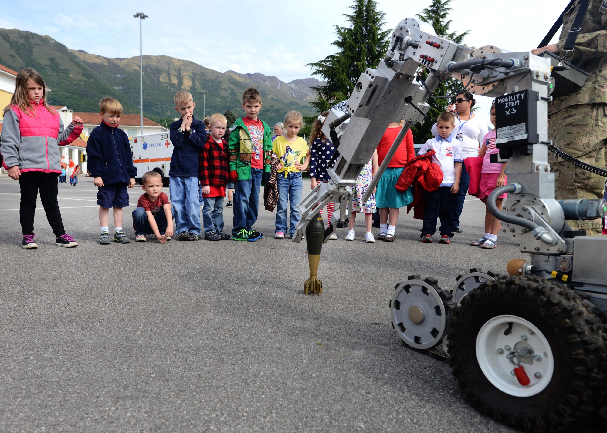 Stepping into STEM > Aviano Air Base > Display