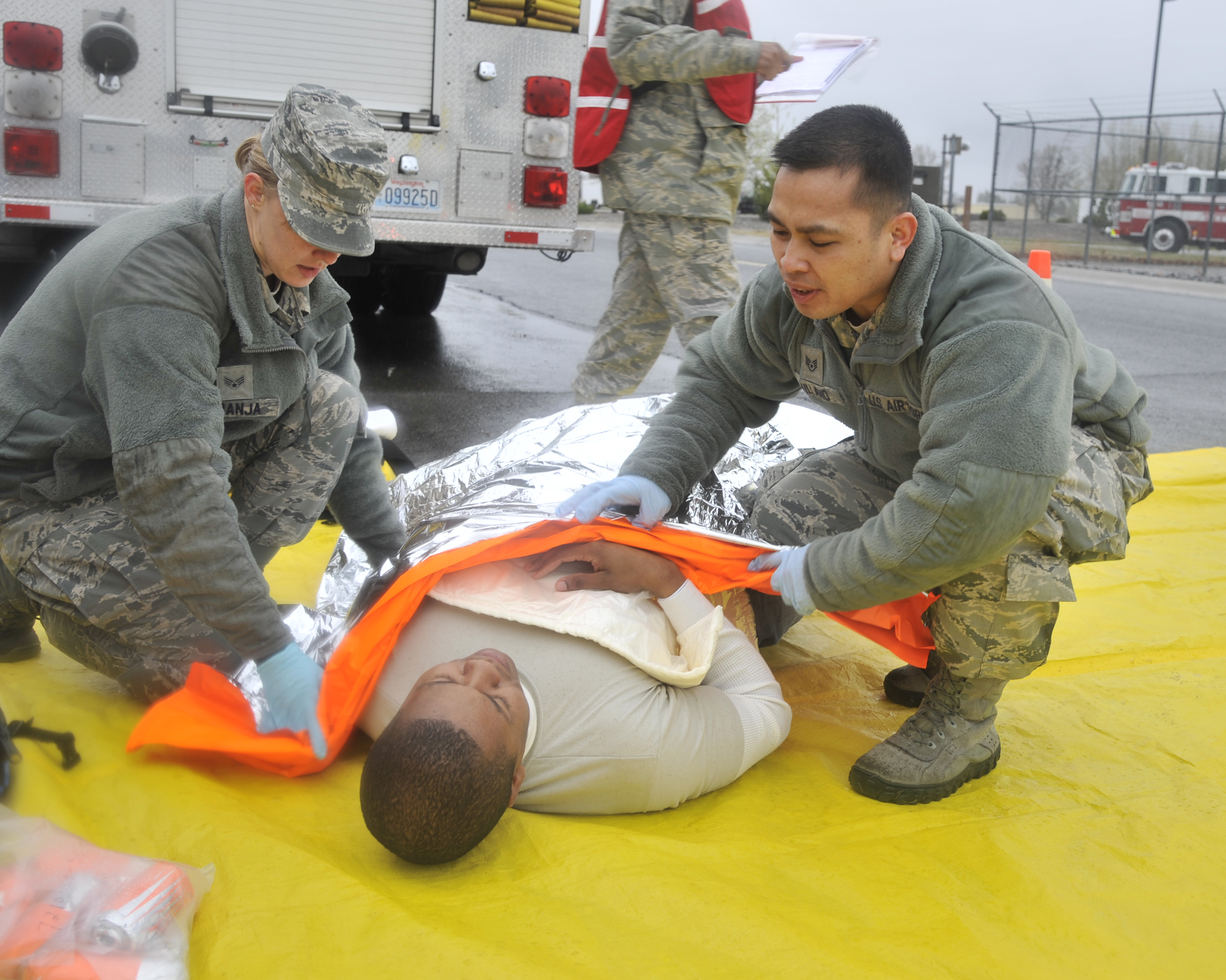 Major accident response exercise prepares Fairchild for SkyFest > Air ...