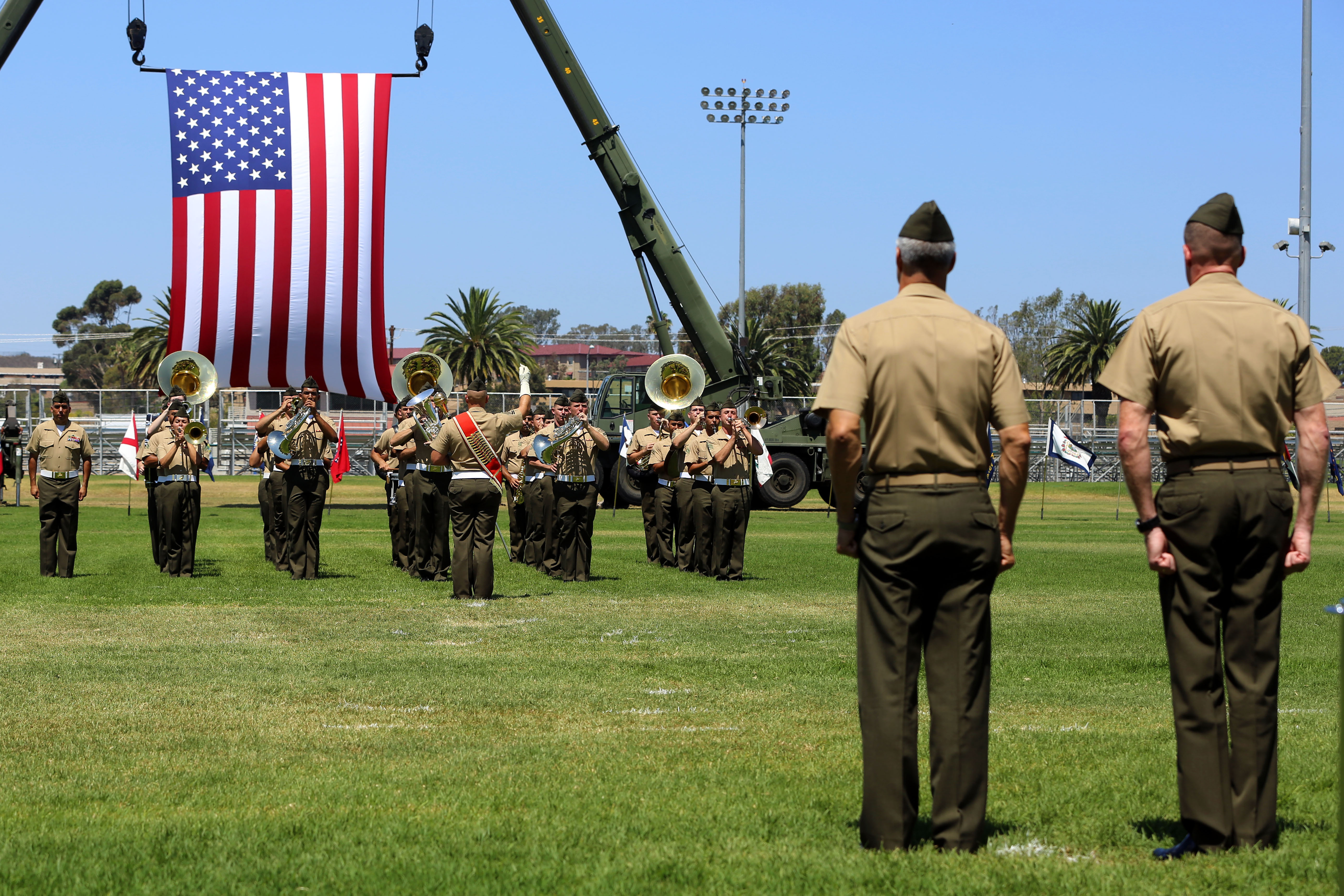MCI-West holds Commanding General Change of Command Ceremony