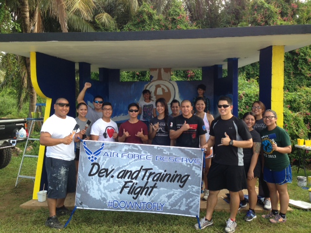 Development and Training Flight beautifies bus stops on Guam > 624th ...