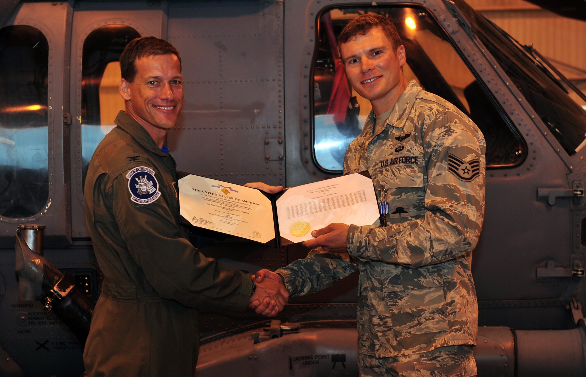 Kadena Airman awarded Distinguished Flying Cross with valor > Pacific ...