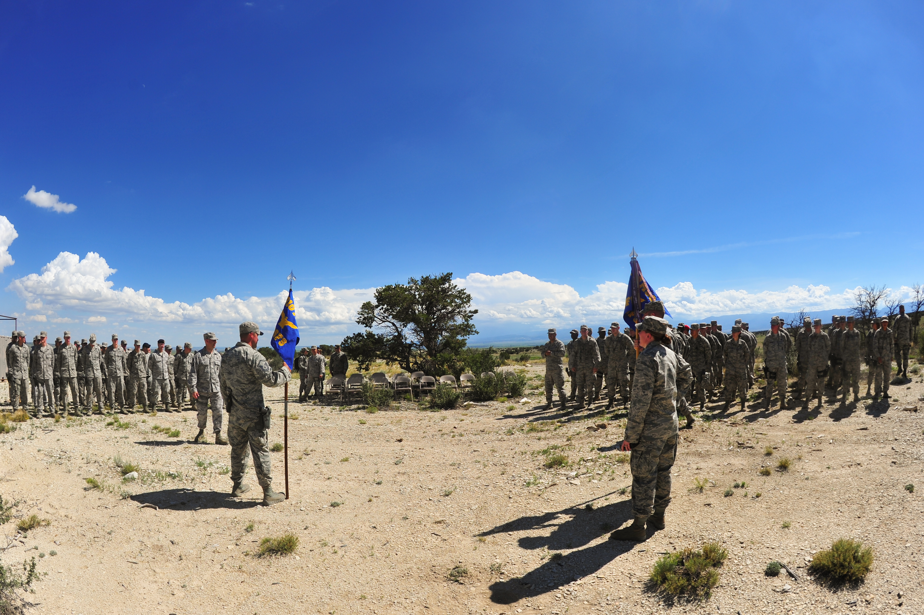 AF Reserve security forces squadrons hold dual assumption of command ...