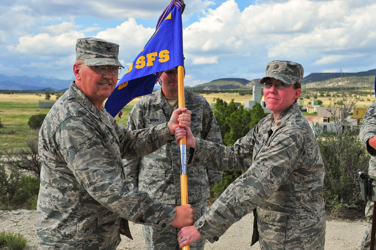 AF Reserve security forces squadrons hold dual assumption of command ...