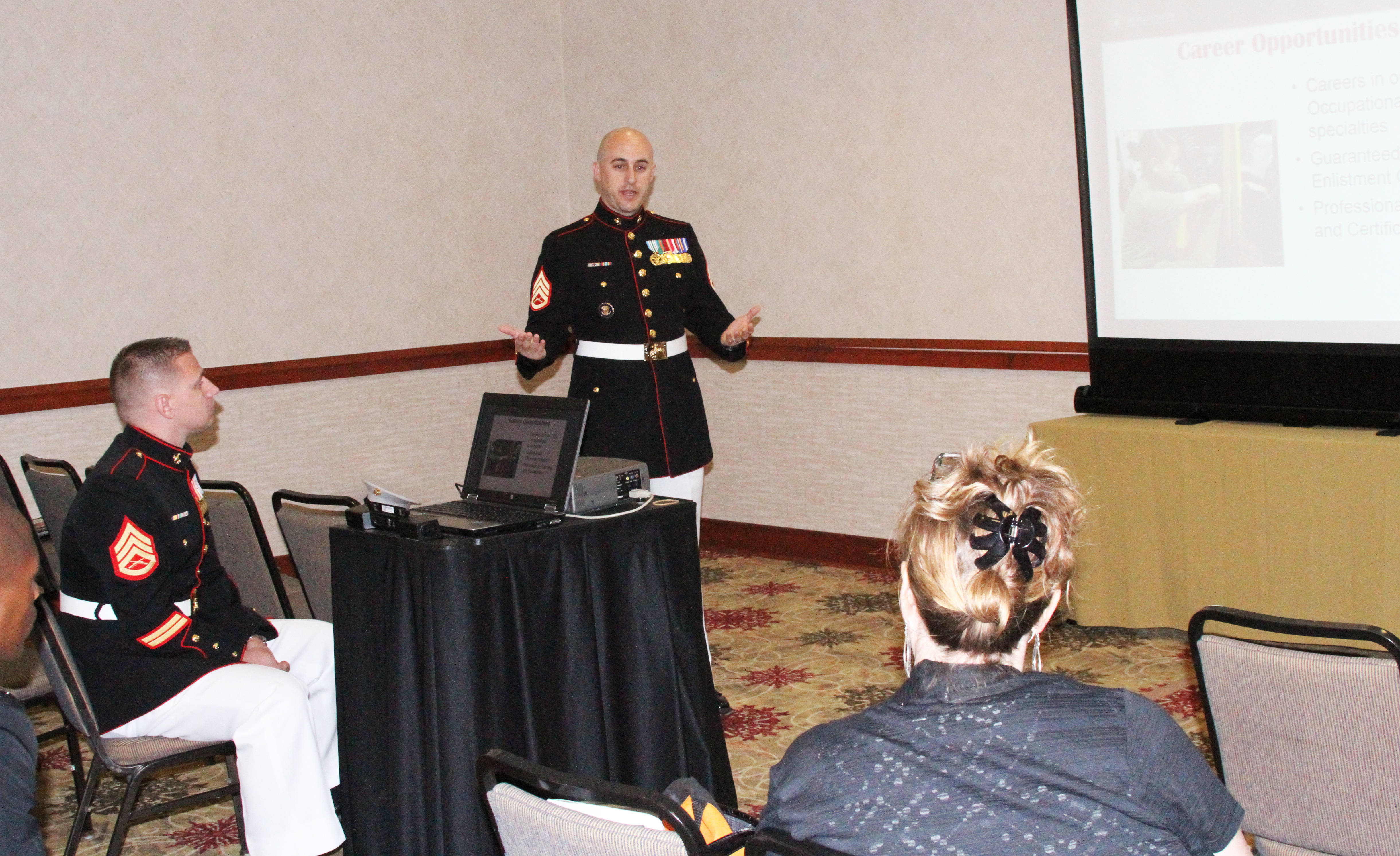 RS Frederick Marines educate leaders, teachers during 2014 Student ...