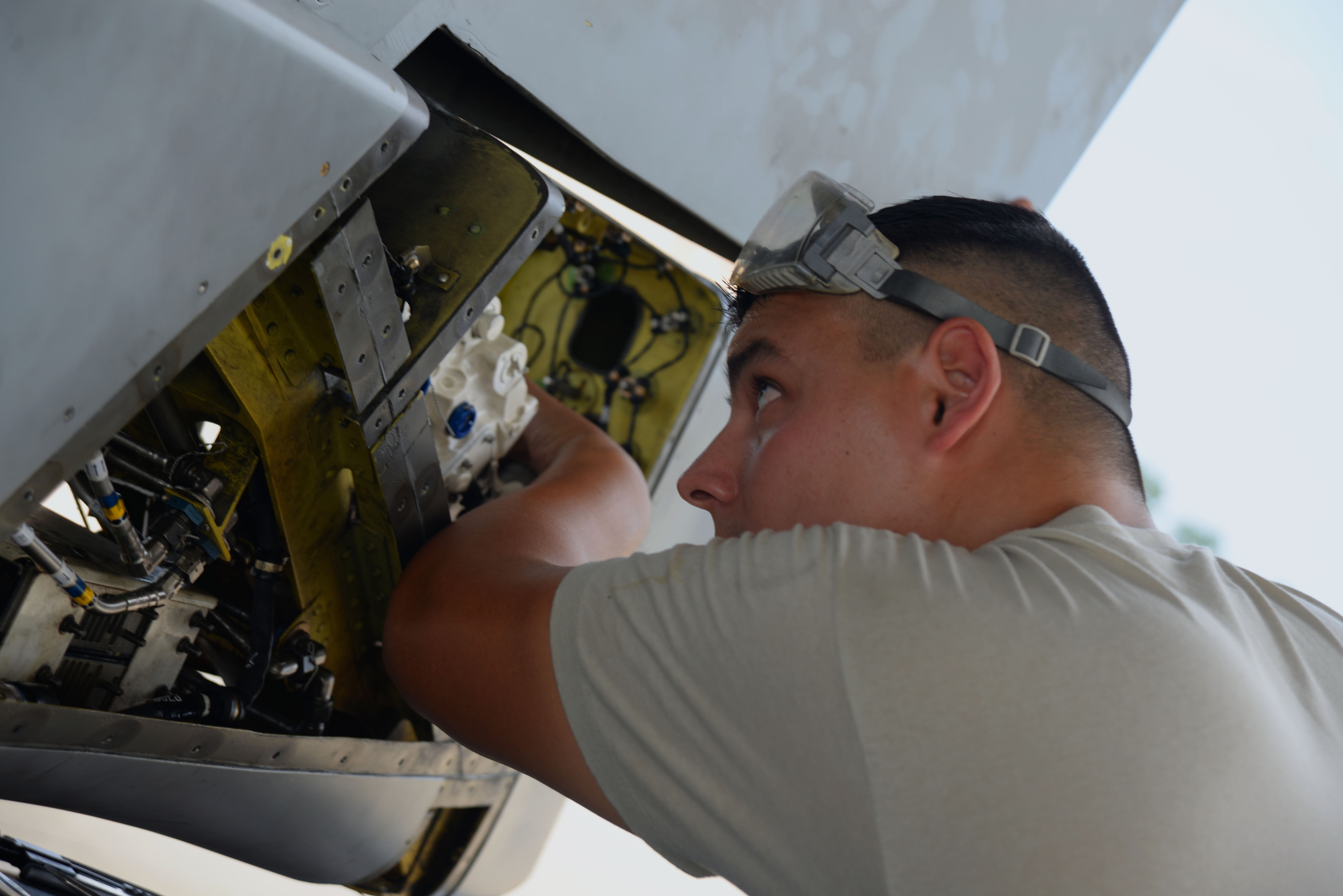 Team Shaw Airmen working hard