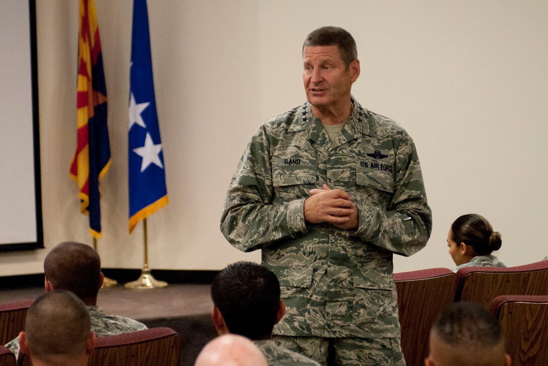 Gen. Robin Rand, Air Education and Training Command commander, visited ...