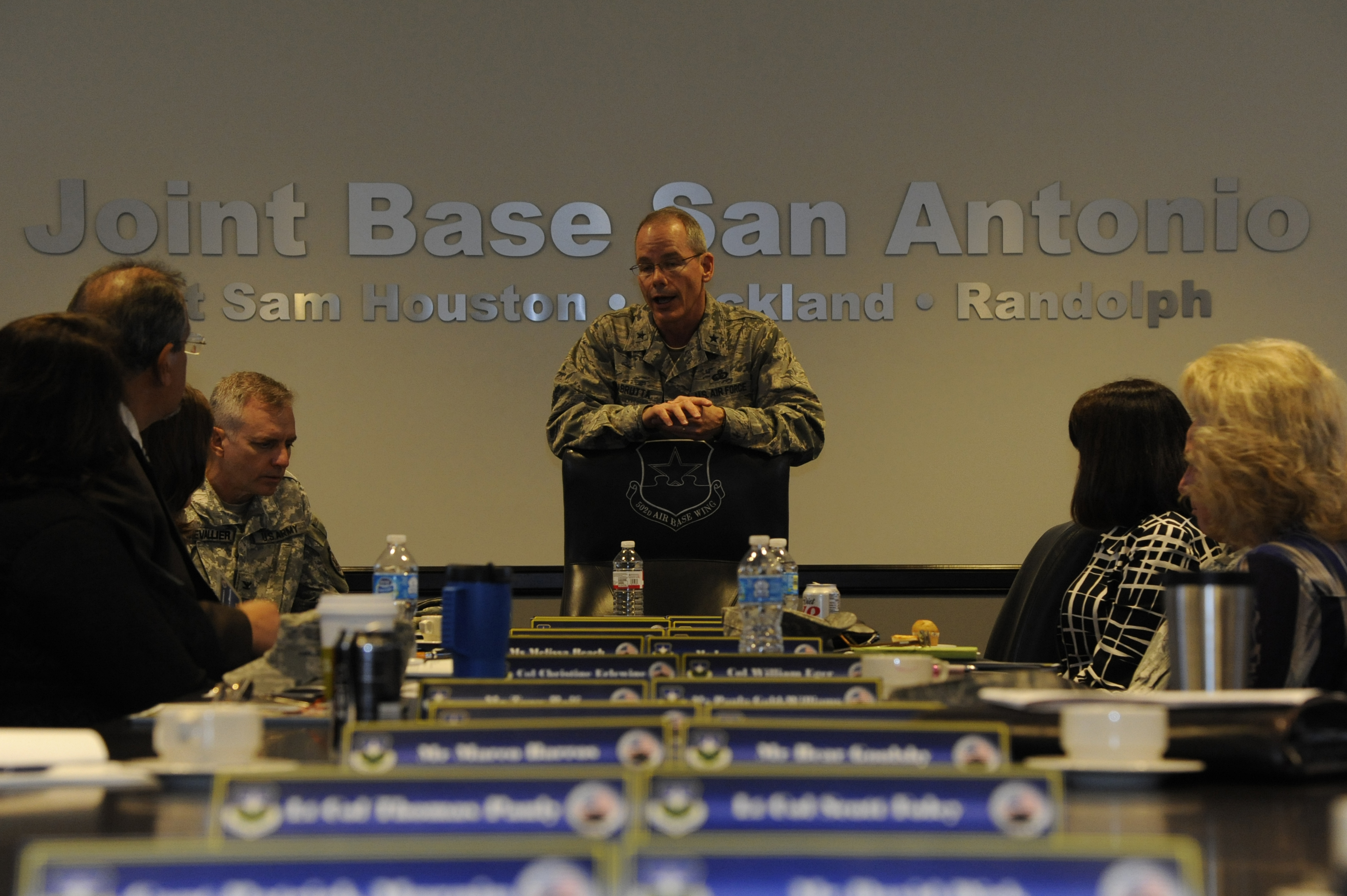 502nd Air Base Wing honorary commander tour