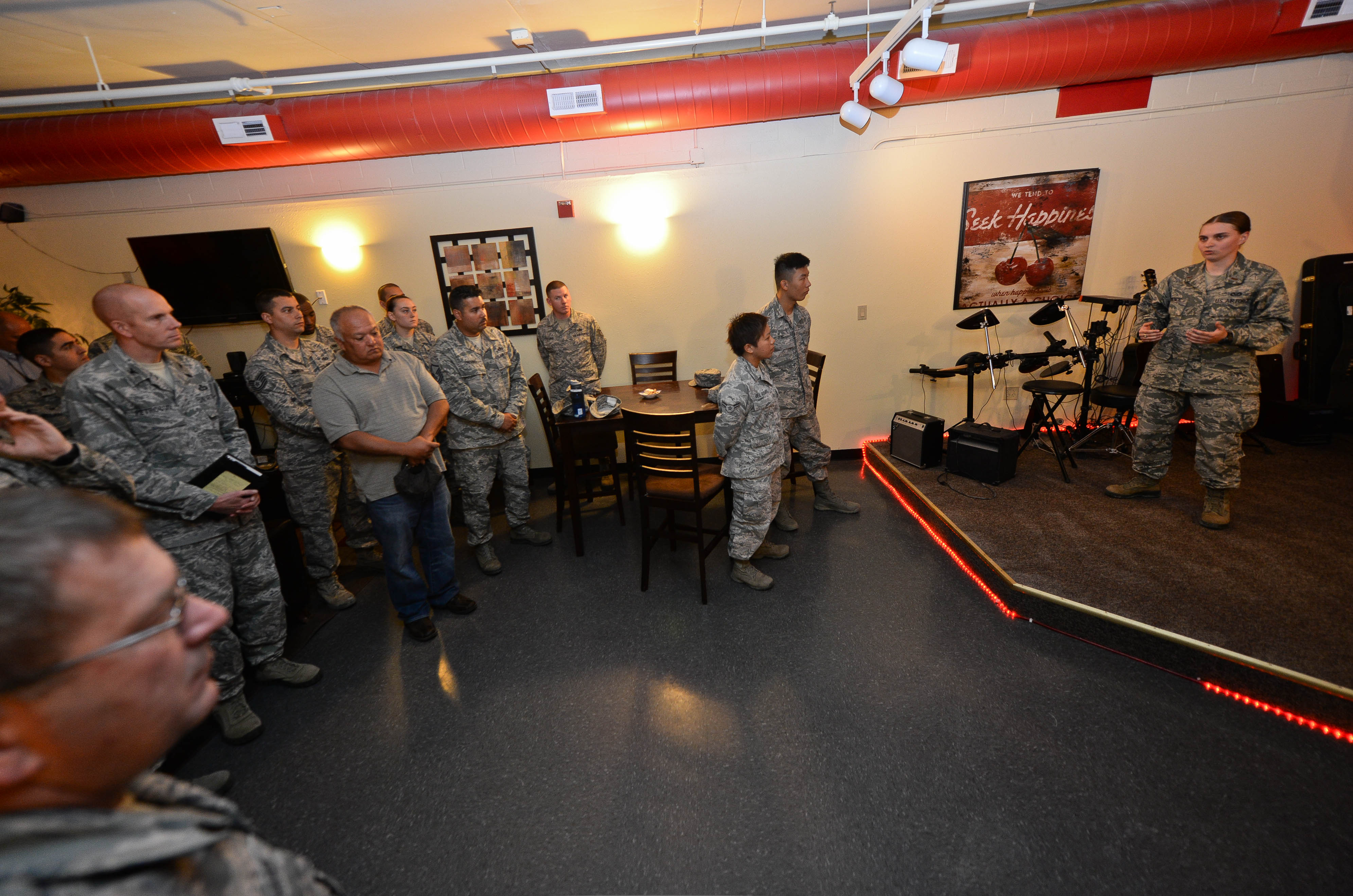 Higher Grounds Open House showcases improvements > Ellsworth Air Force ...