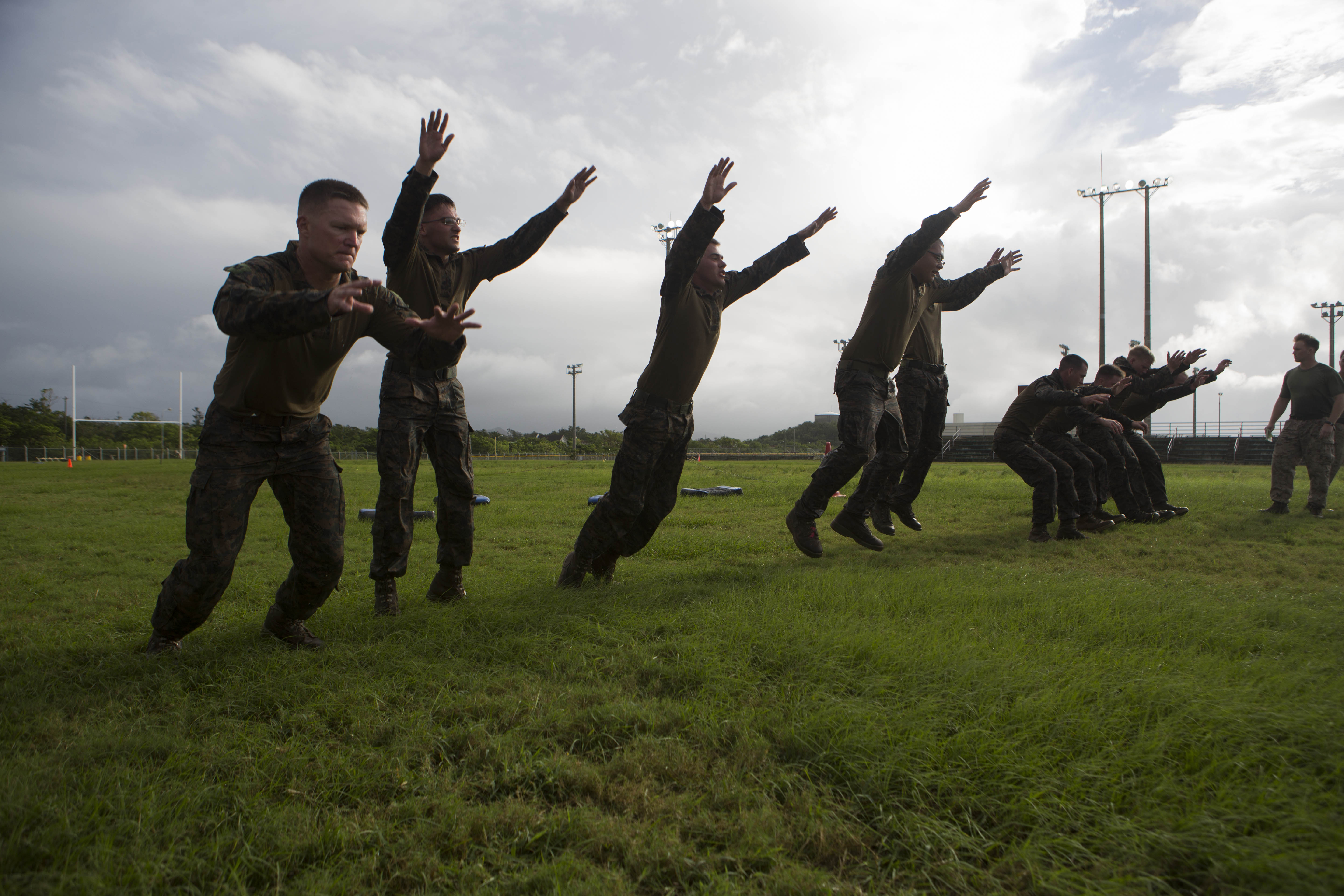 BLT Marines race for time in squad competition