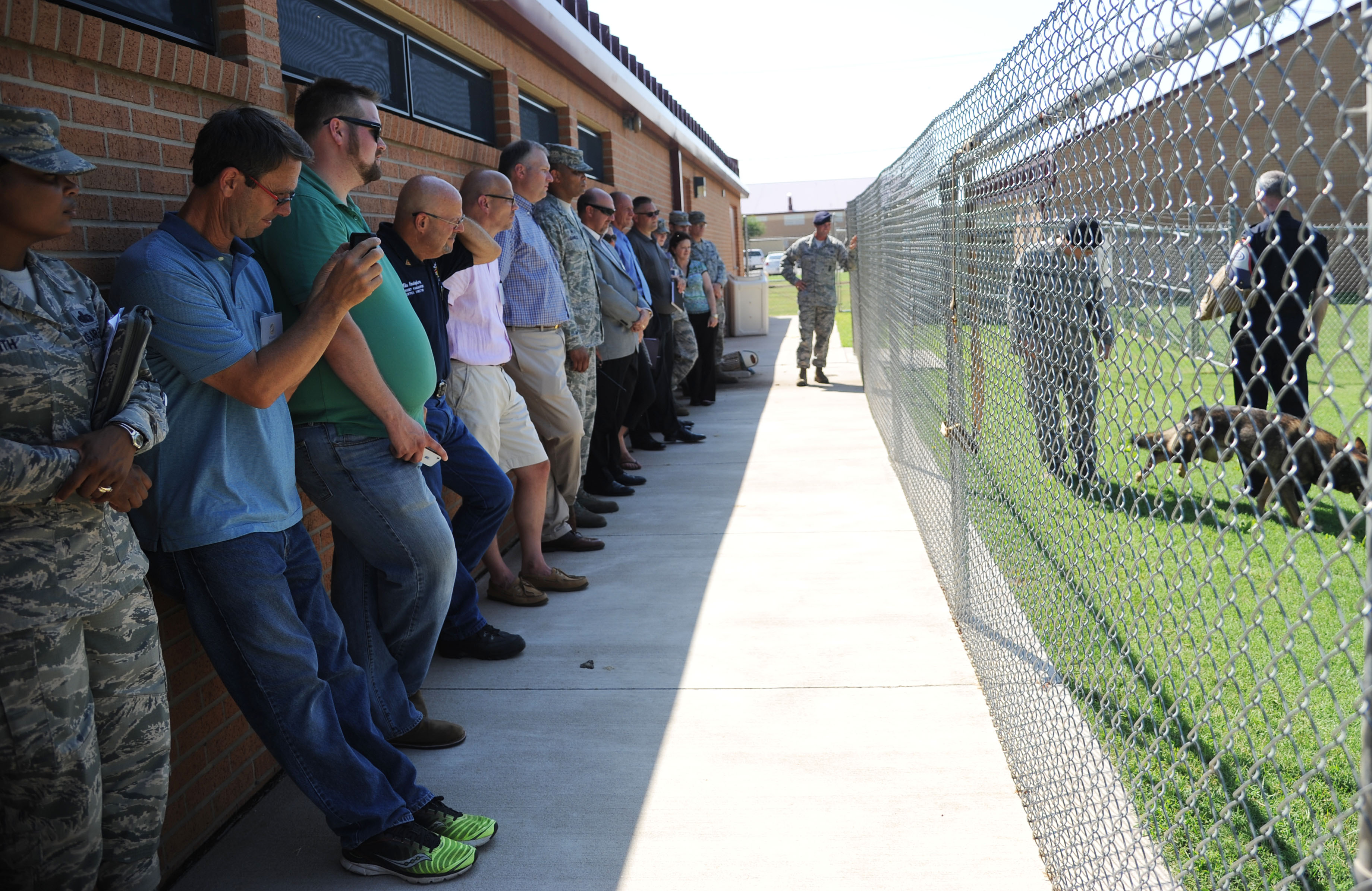 Team Vance Honorary Commanders take a tour of the 71st MSG > Vance Air ...