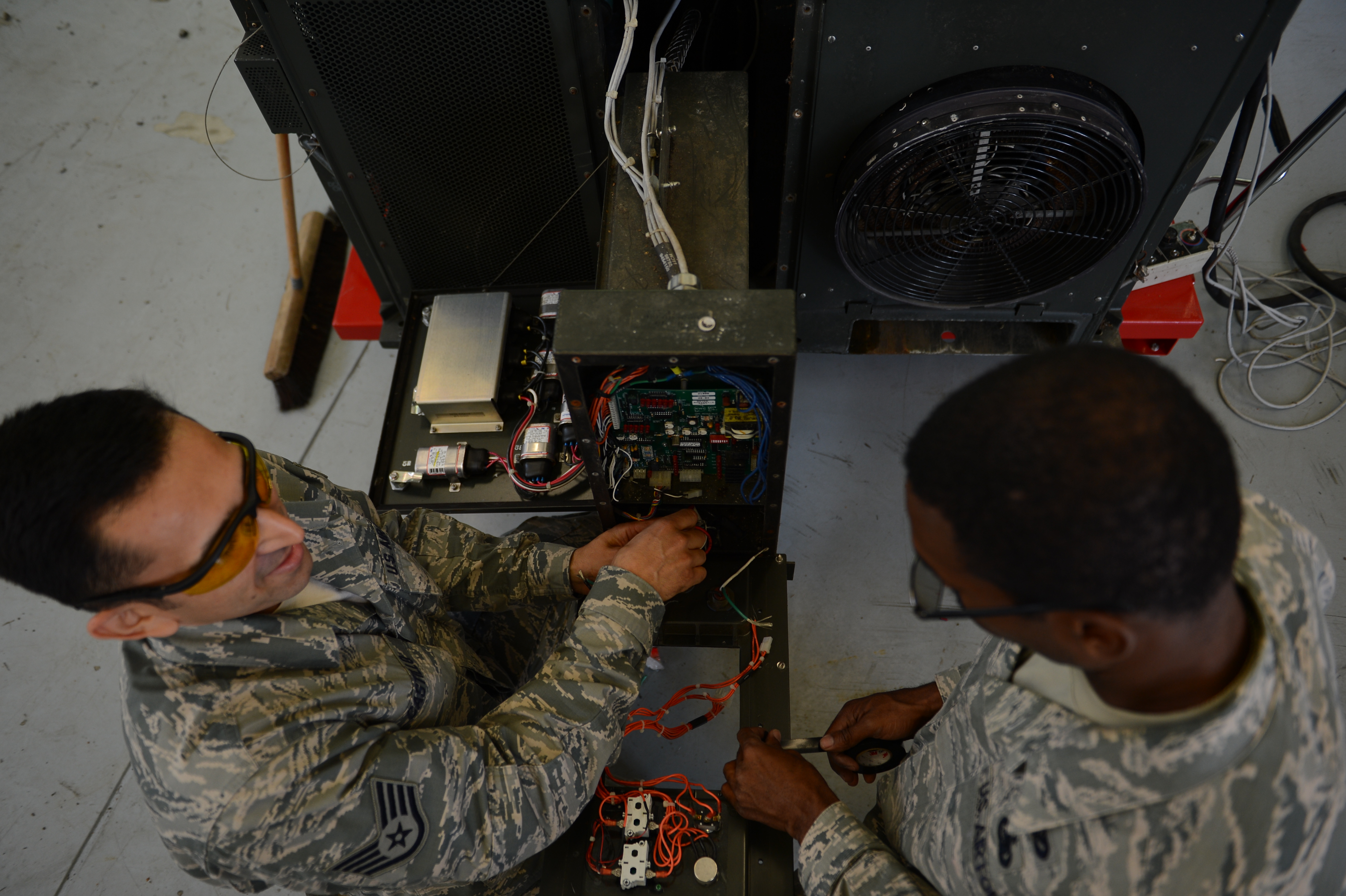 HVAC Airmen refresh contingency skills > Ramstein Air Base > Display