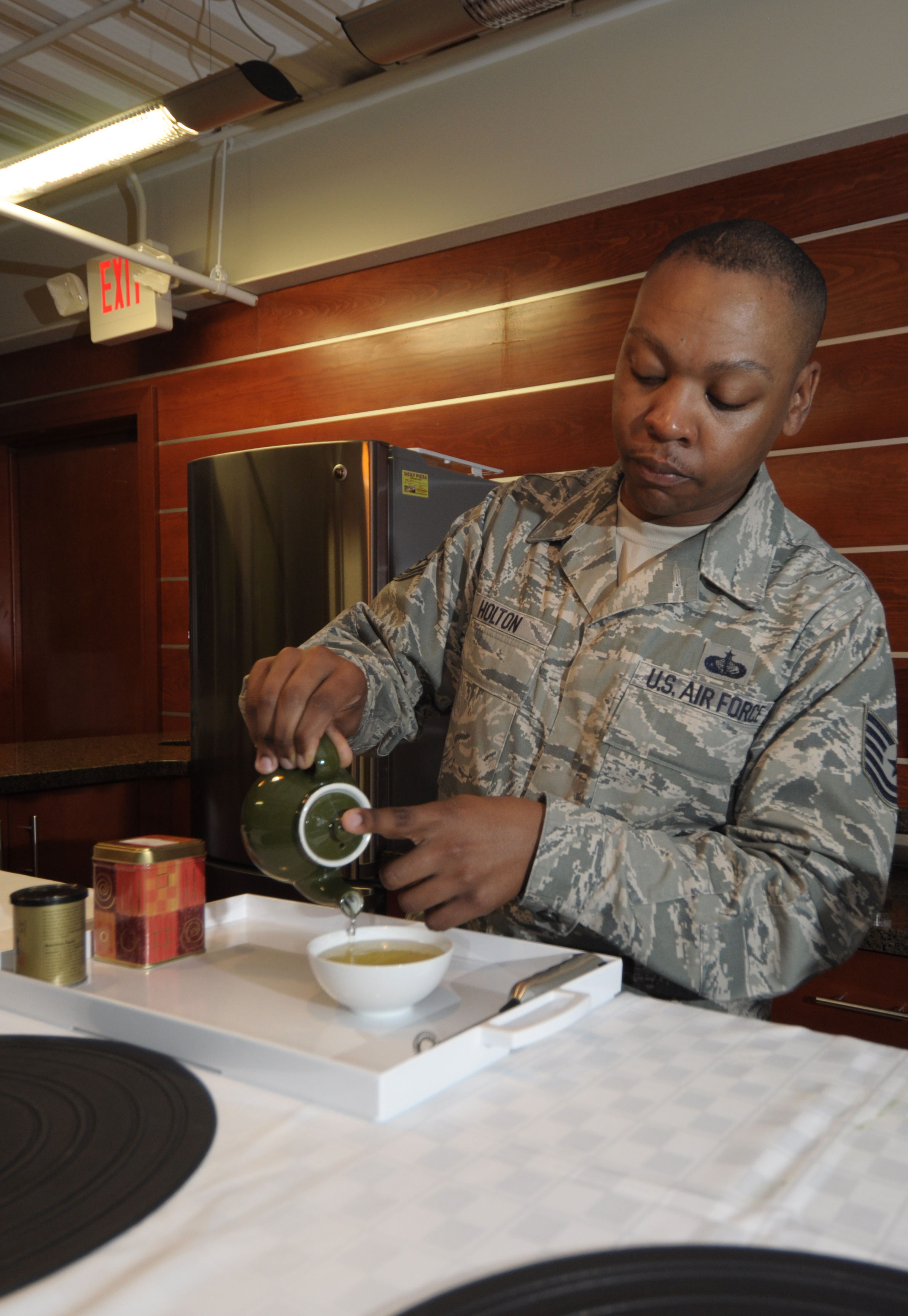 Deployer's love for tea steeps through > Air Force Mortuary Affairs ...
