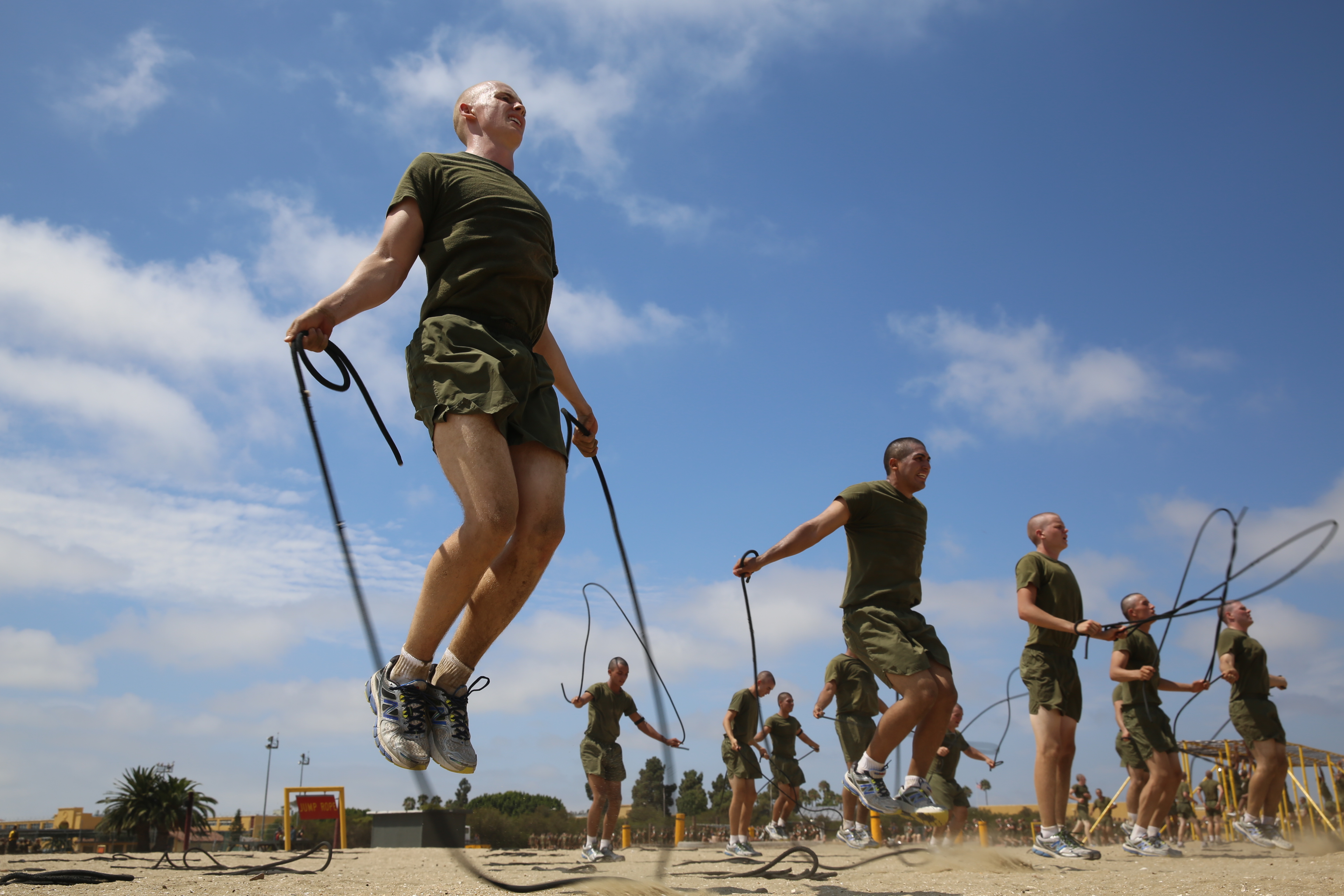 Echo Company introduced to Marine Corps physical fitness > United ...