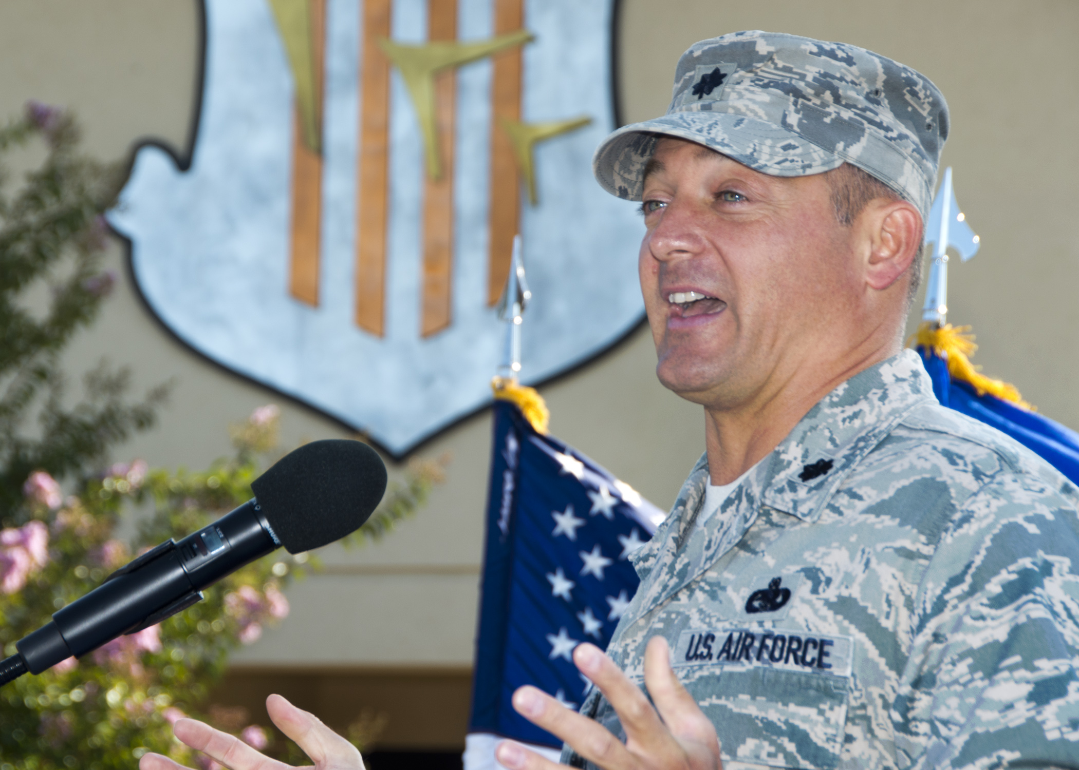 Lt. Col. Cory Miller, 60th Mission Support Group deputy commander ...