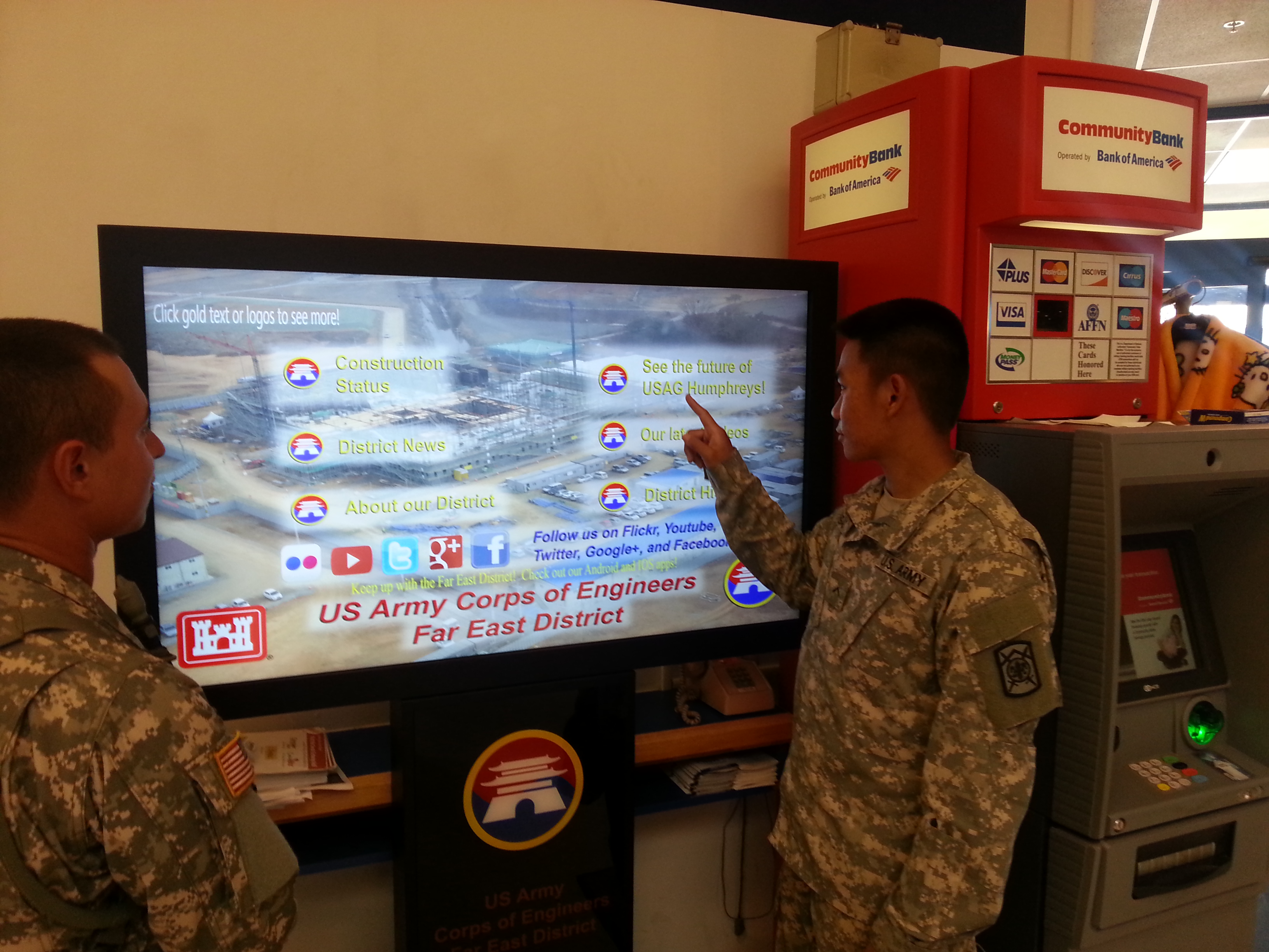 New kiosk on Humphreys keeps community informed on garrison’s ...