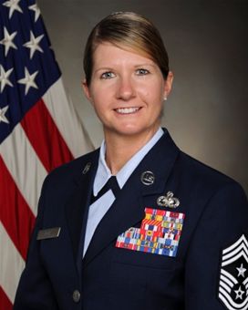 Beth Topa, Command Chief Master Sergeant, 388th Fighter Wing