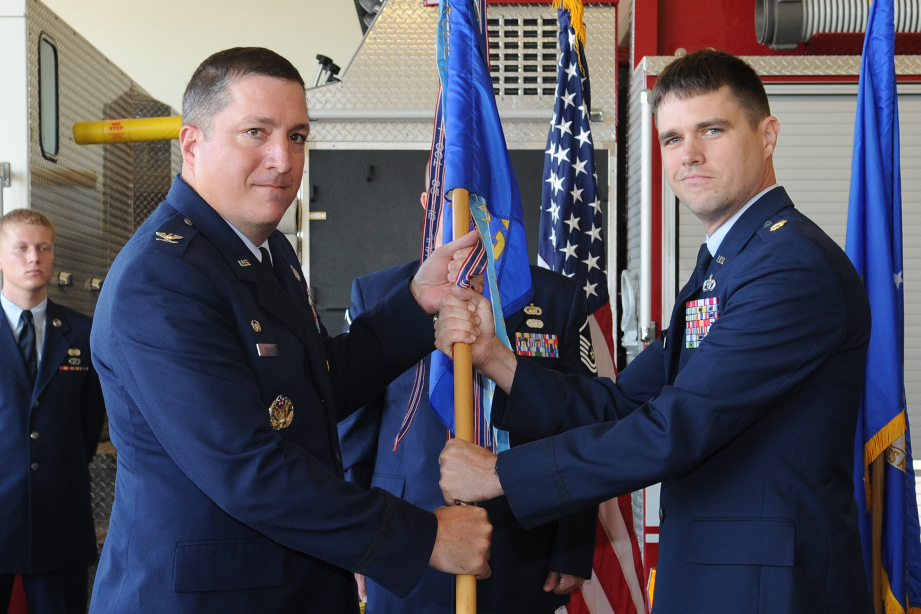 17th CES Change of Command