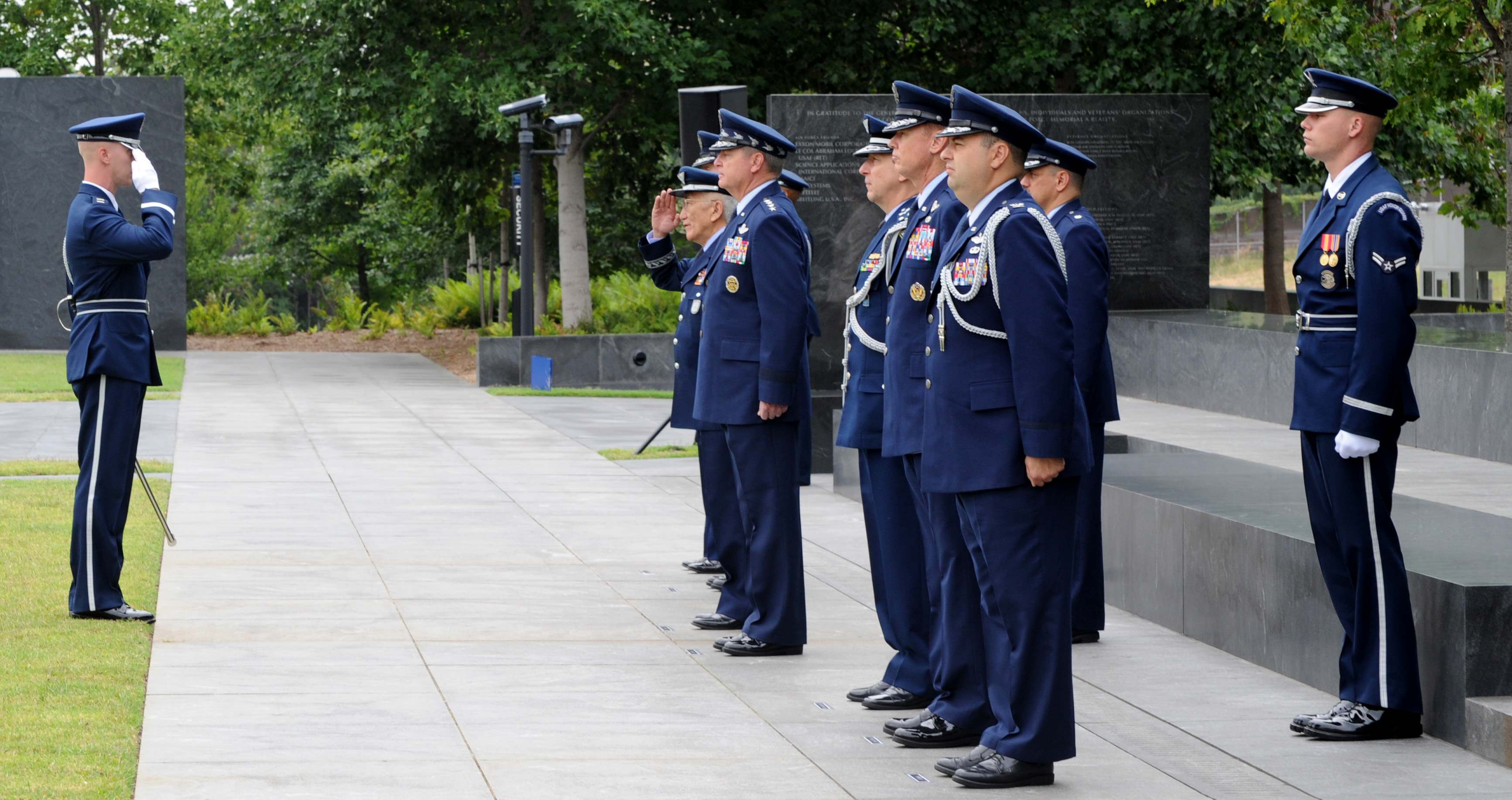 Airmen welcome Brazilian air chief > Air Force District of Washington ...