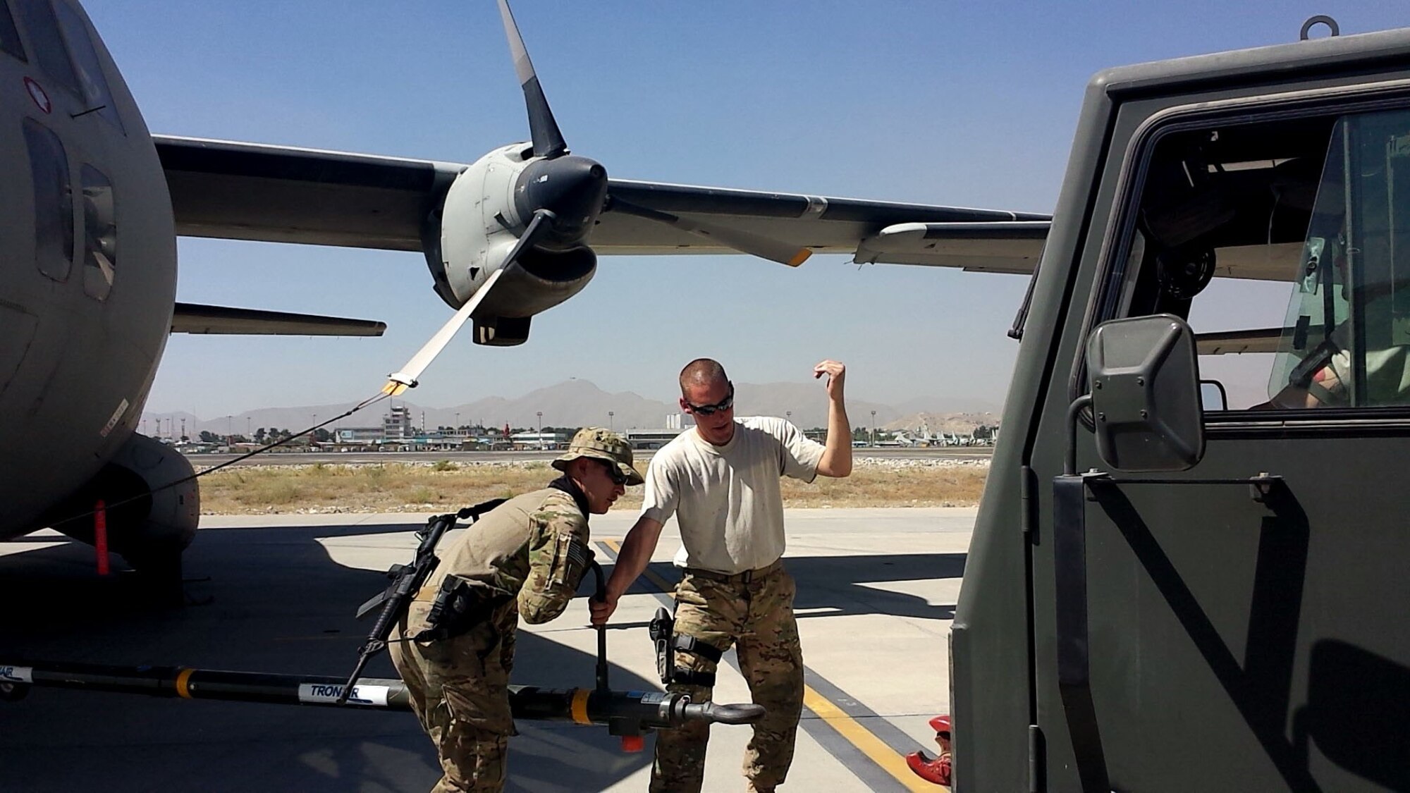 Bagram Airmen assist Afghan government with aircraft movement > U.S ...