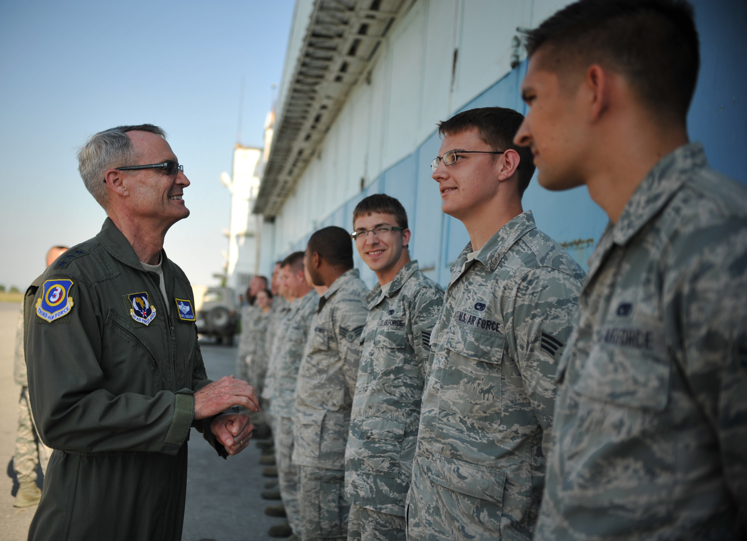New 3rd Air Force commander talks priorities, shares experiences ...
