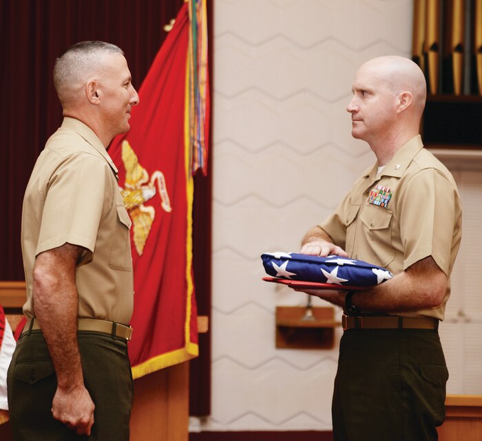 Base executive officer ends 20-year Marine Corps career > Marine Corps ...