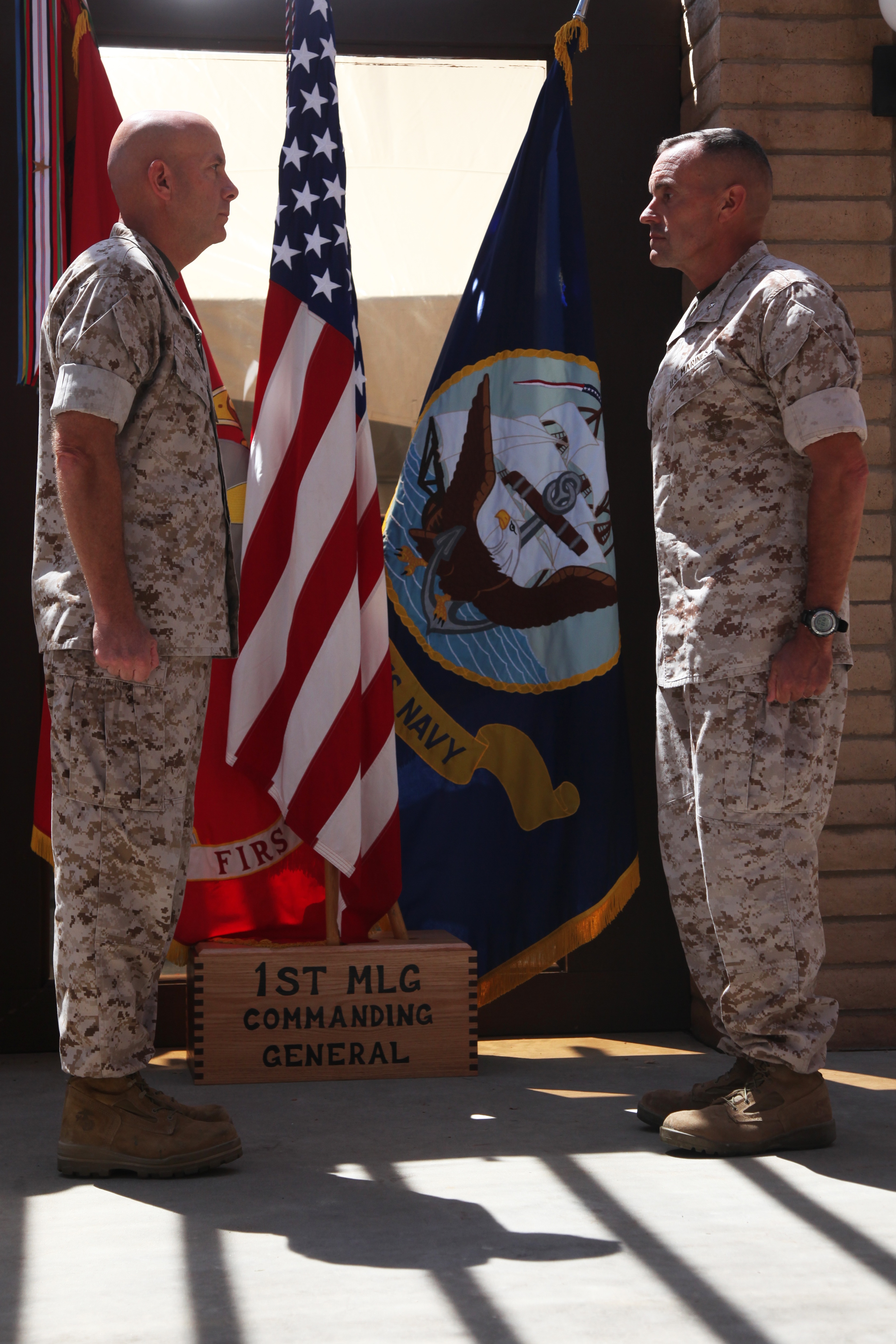 1st MLG CG promoted to major general