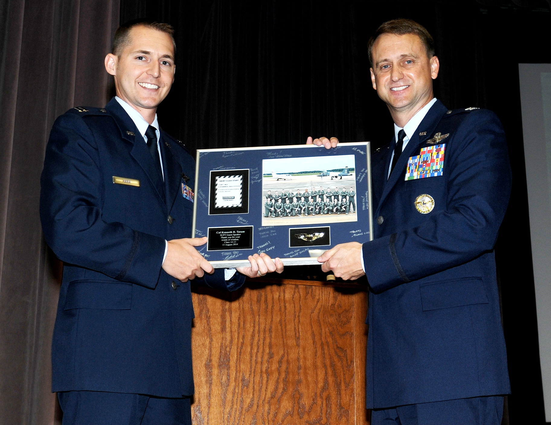 Tatum inspires new AF aviators > Columbus Air Force Base > Article Display
