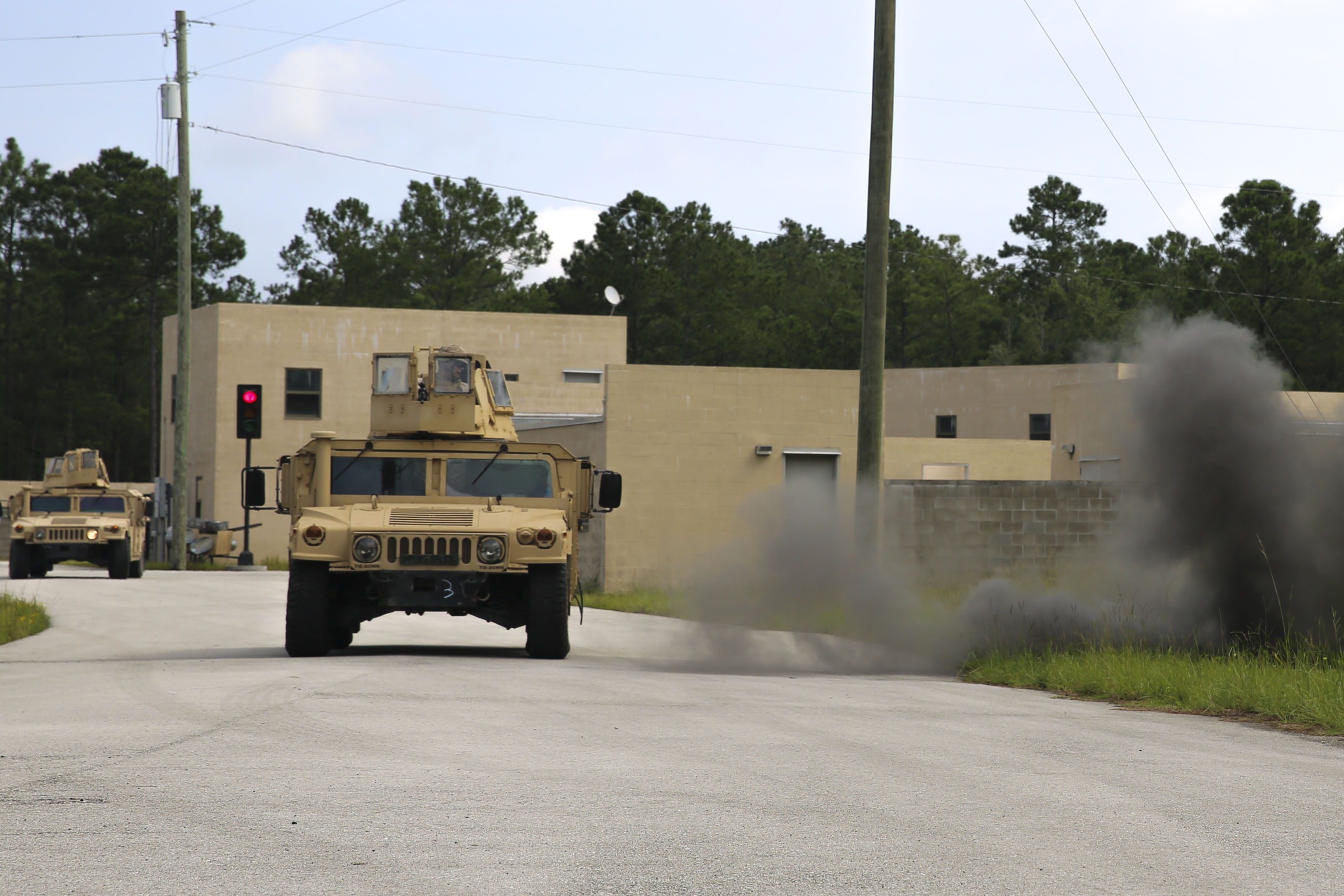 Marines take a stroll down 'IED Lane'