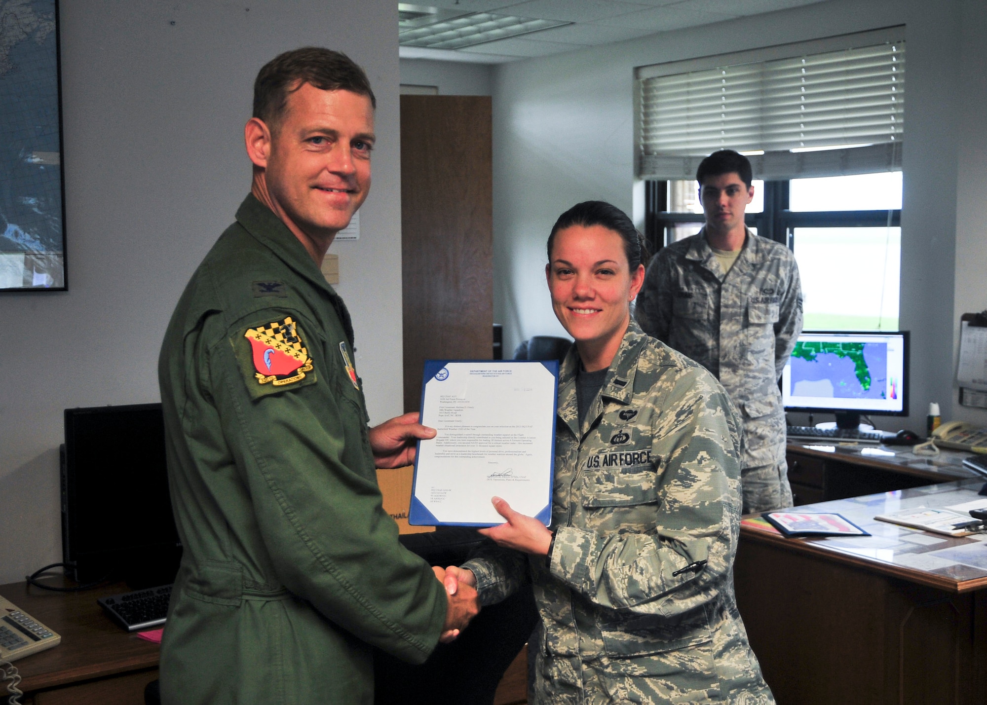 Tyndall Airman wins AF level weather award > Tyndall Air Force Base ...