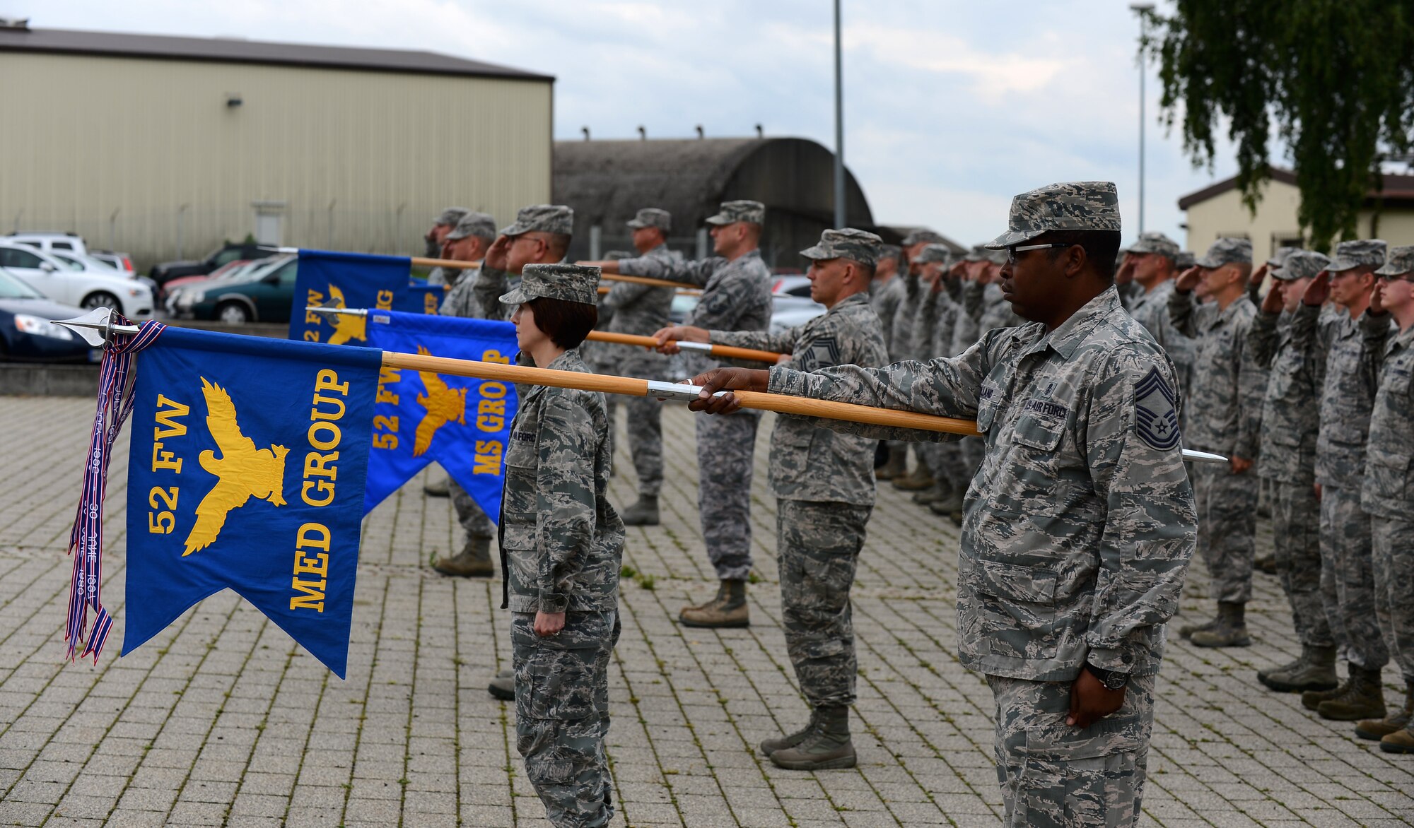 Wing unites for retreat ceremony > Spangdahlem Air Base > Article Display