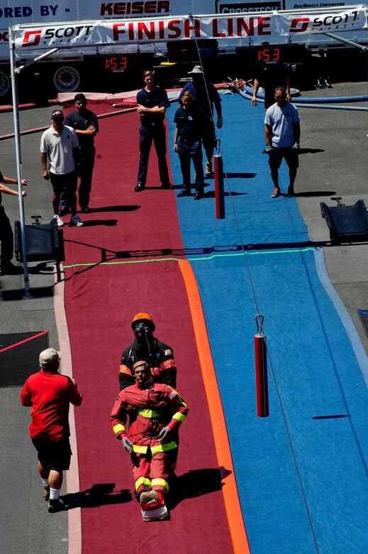VAFB firemen compete in international Scott Firefighter Combat ...
