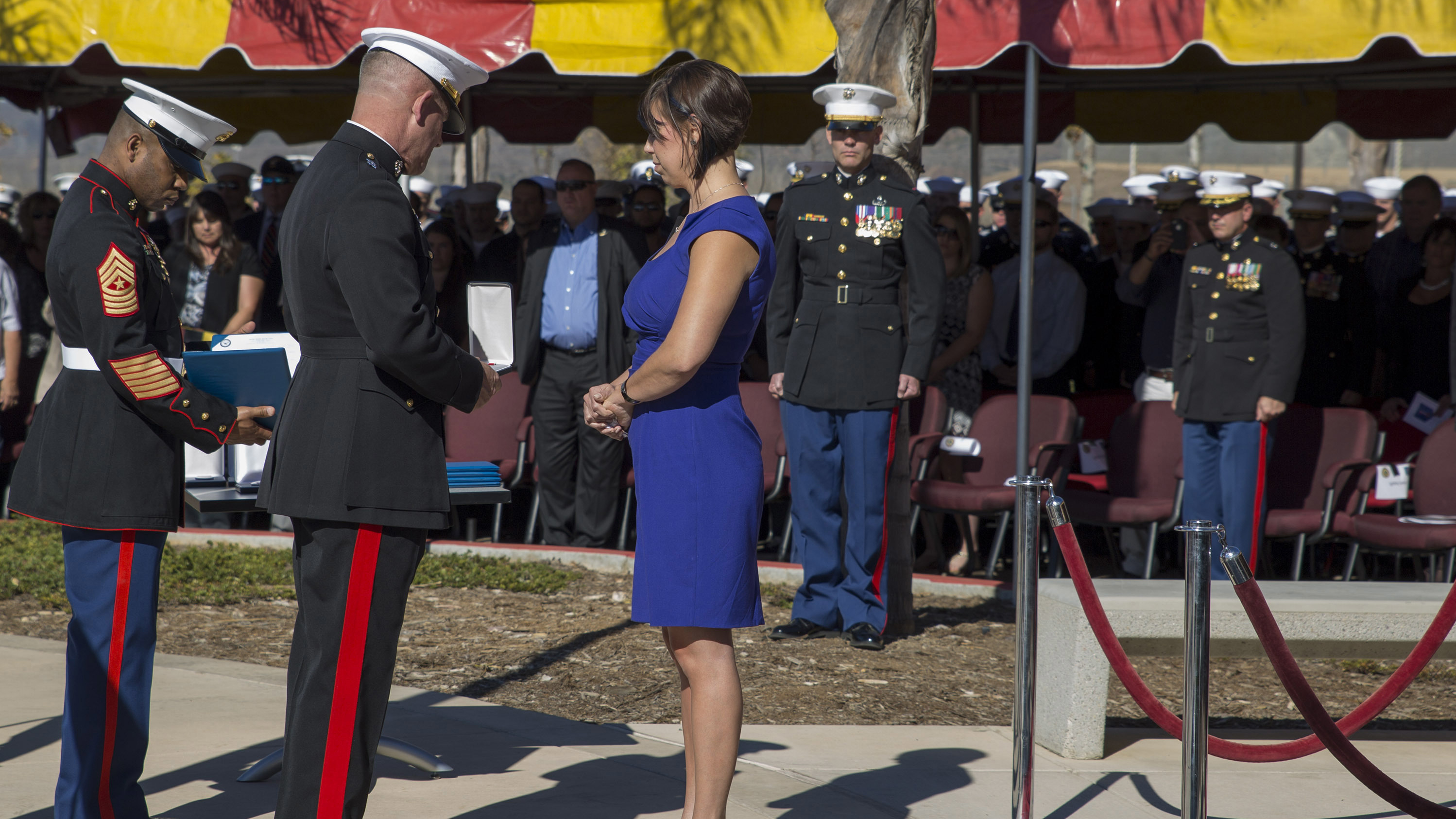 Navy Cross presented to MARSOC Special Amphibious Reconnaissance Corpsman