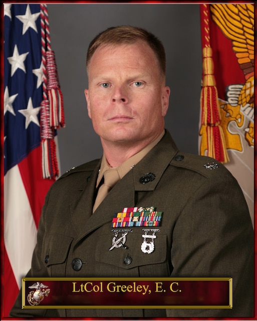 Lieutenant Colonel Greeley > 1st Marine Division > Biography