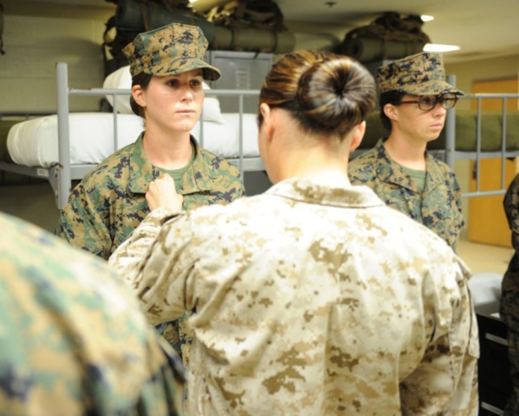 OCS 2013 Second Increment Golf Platoon Commander Inspection