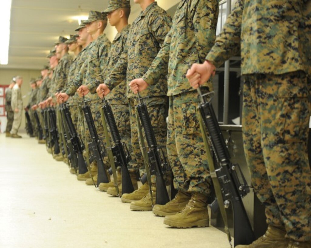 OCS 2013 Second Increment Golf Platoon Commander Inspection