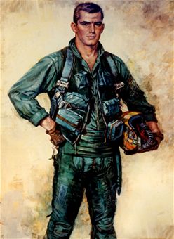 Medal of Honor Recipient: Capt. Lance P. Sijan (portrait)