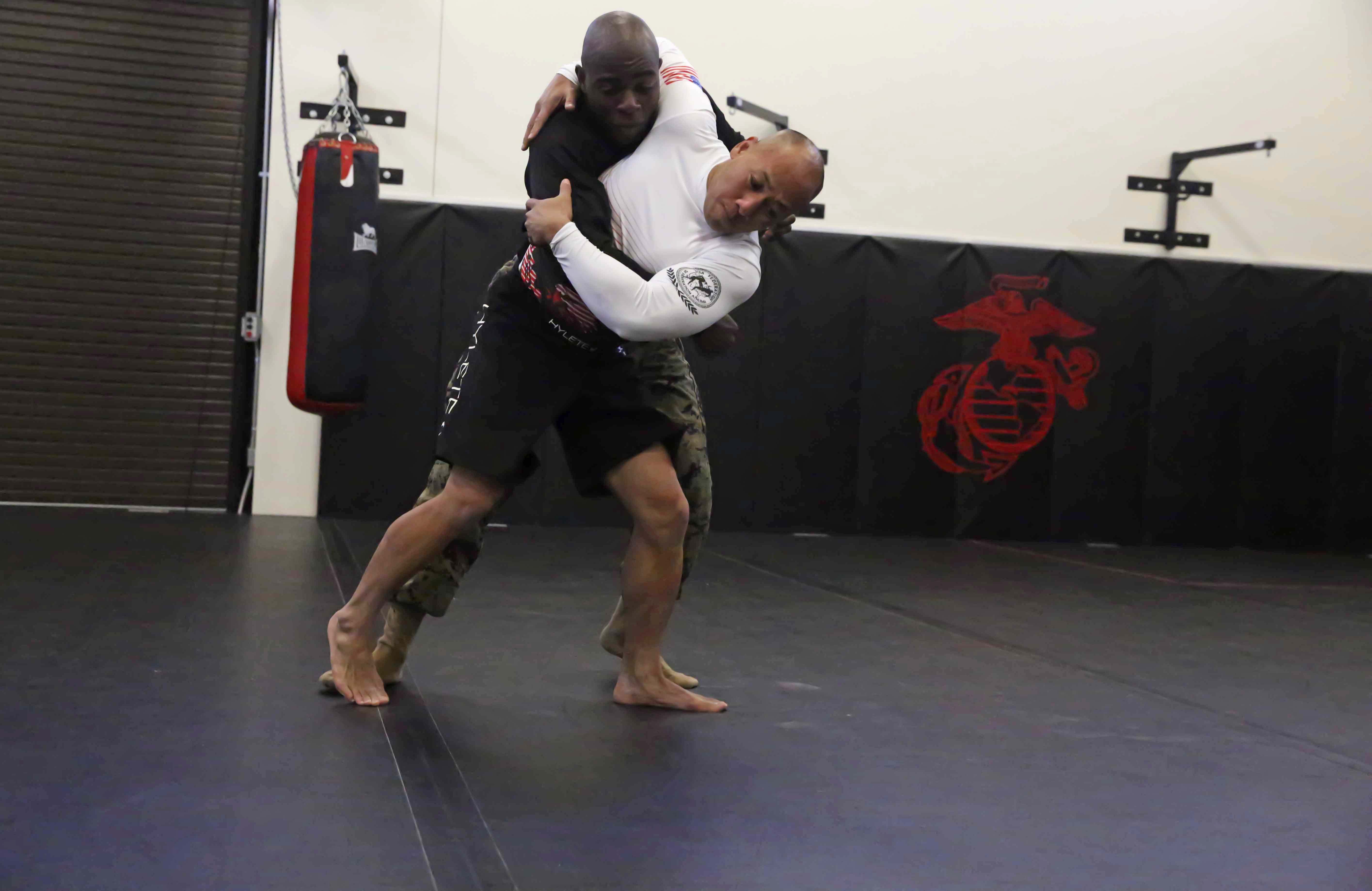 World Pankration Champion does it for family and Corps