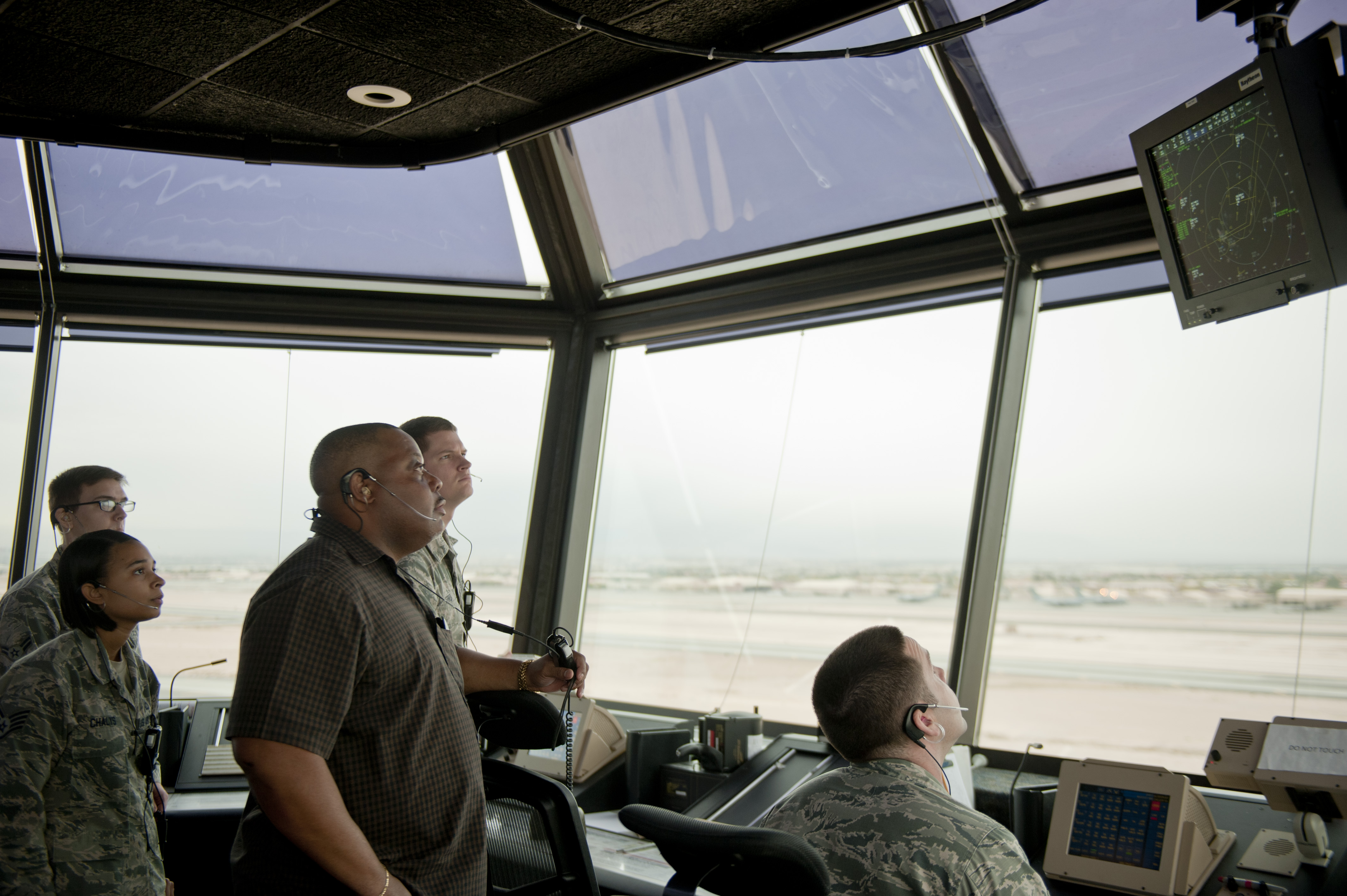 Control tower keeps watch over Nellis skies > Nellis Air Force Base ...