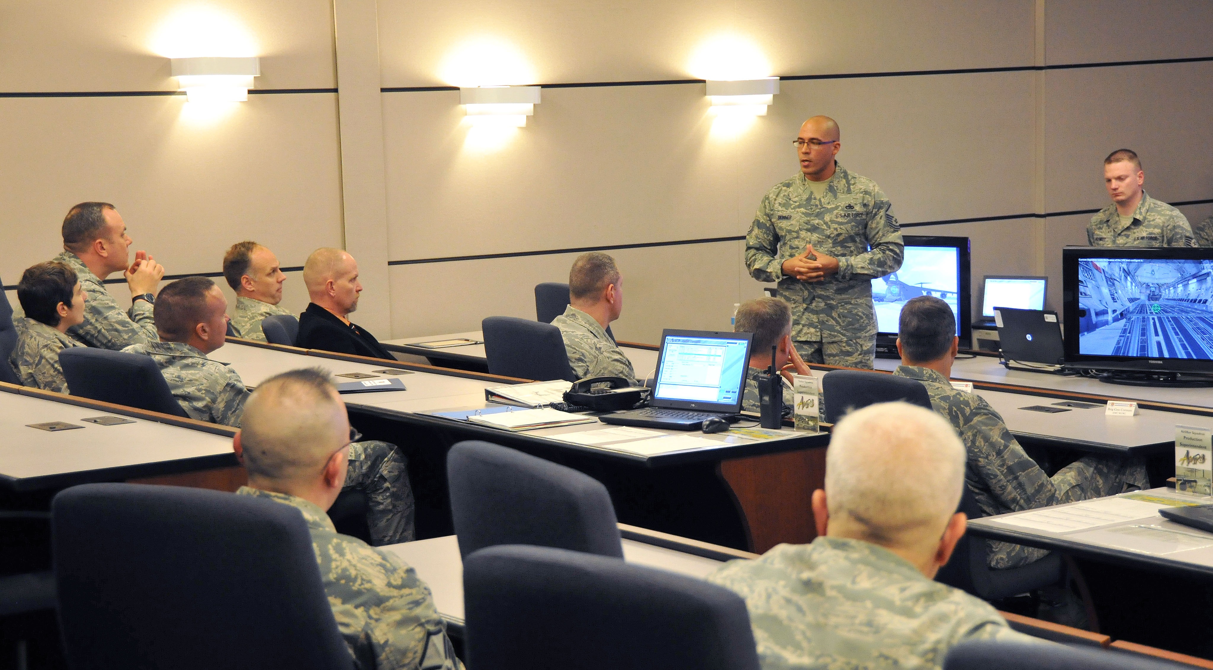 AMC staff sees 'Excellence' first-hand with visit to USAF EC > Joint ...
