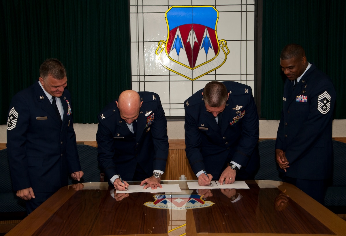 Vance signs agreement with Altus AFB to host ALS > Air Education and ...
