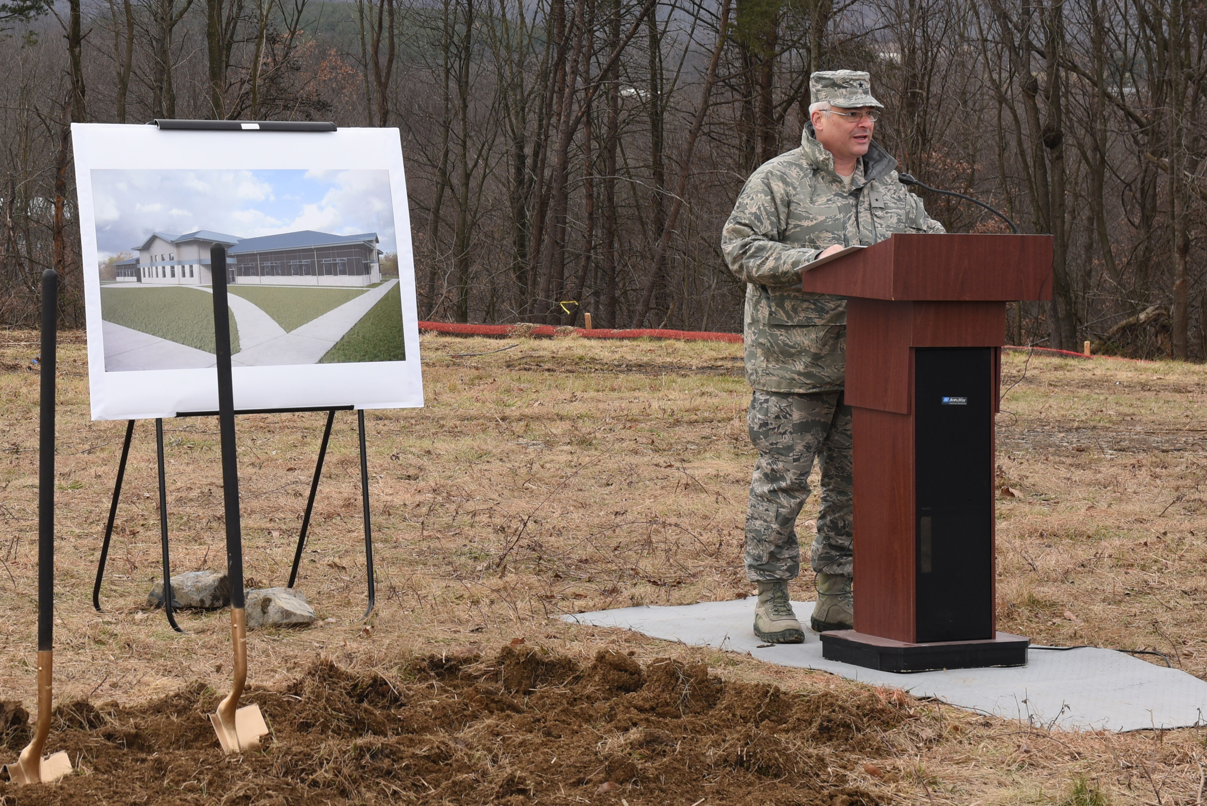 Combined Communications Facility Groundbreaking