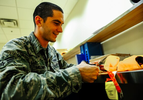 AFE prepares life-preservers for flight > Hurlburt Field > Article Display