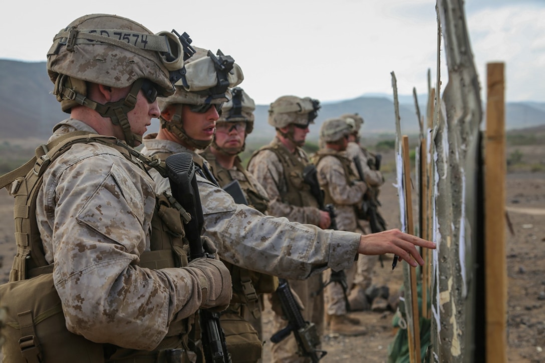 Golf Co. Conducts a BZO range in Djibouti