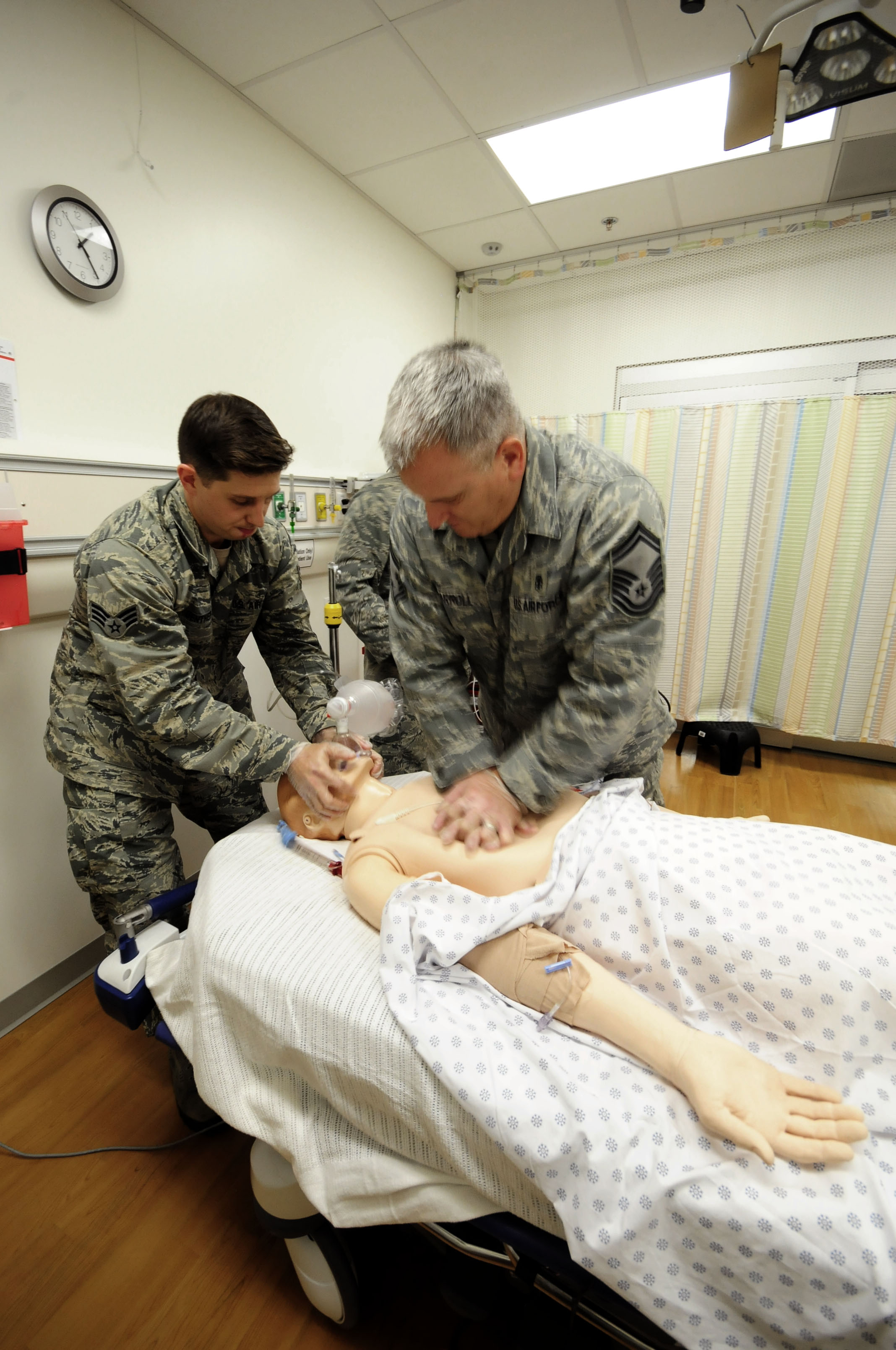 110th Medical Group conducts Emergency Medical Simulation Training at ...