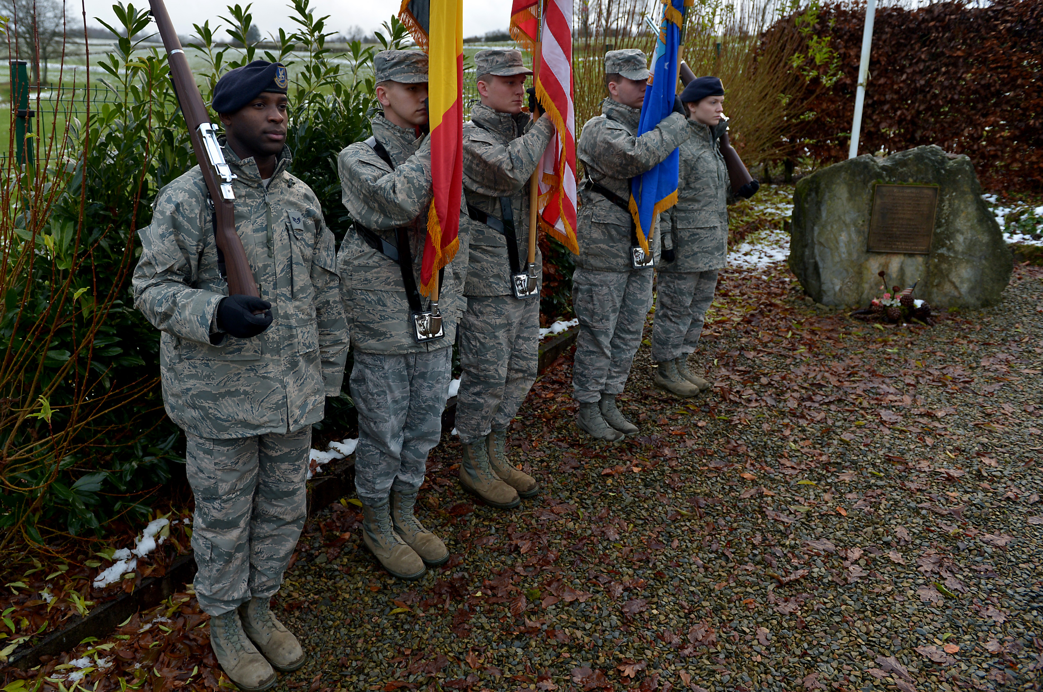 WWII veterans honor the Wereth 11