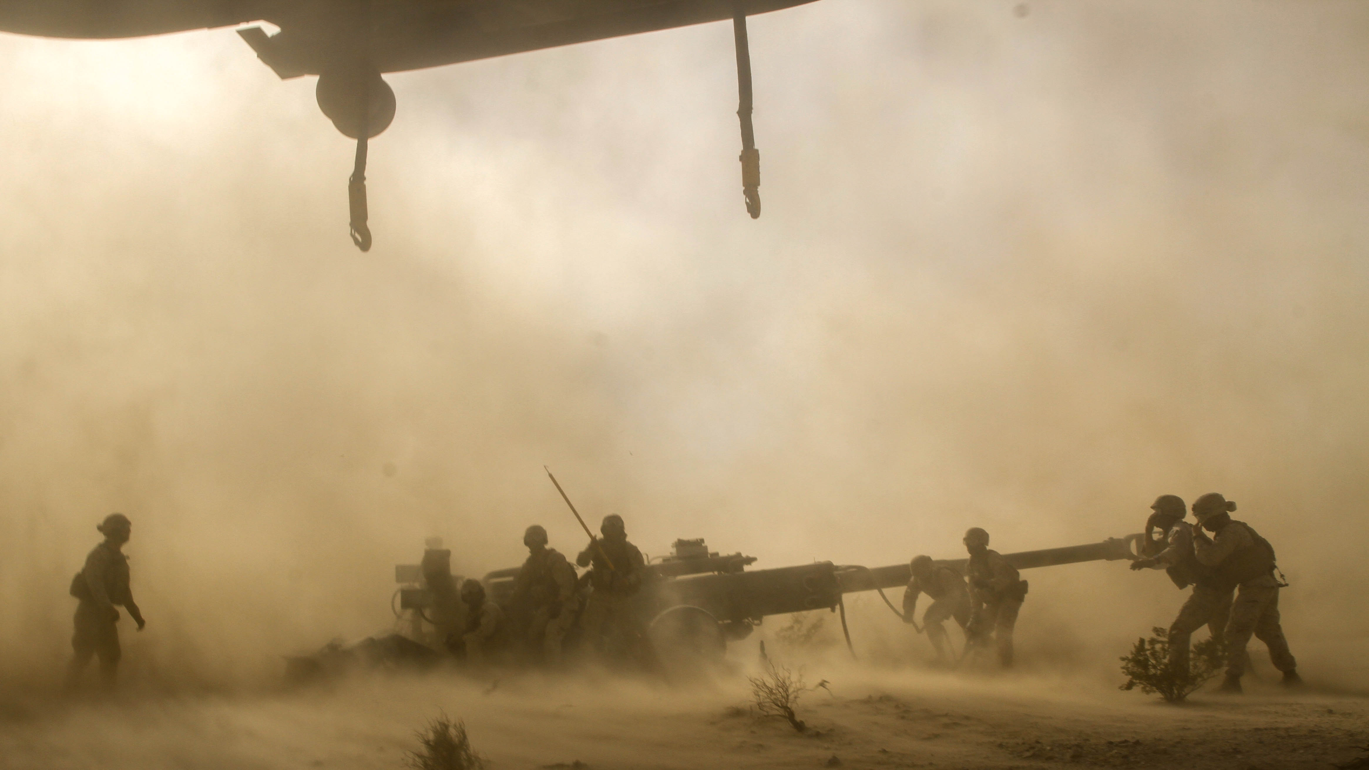 Artillery in the air: landing support platoon facilitates artillery ...