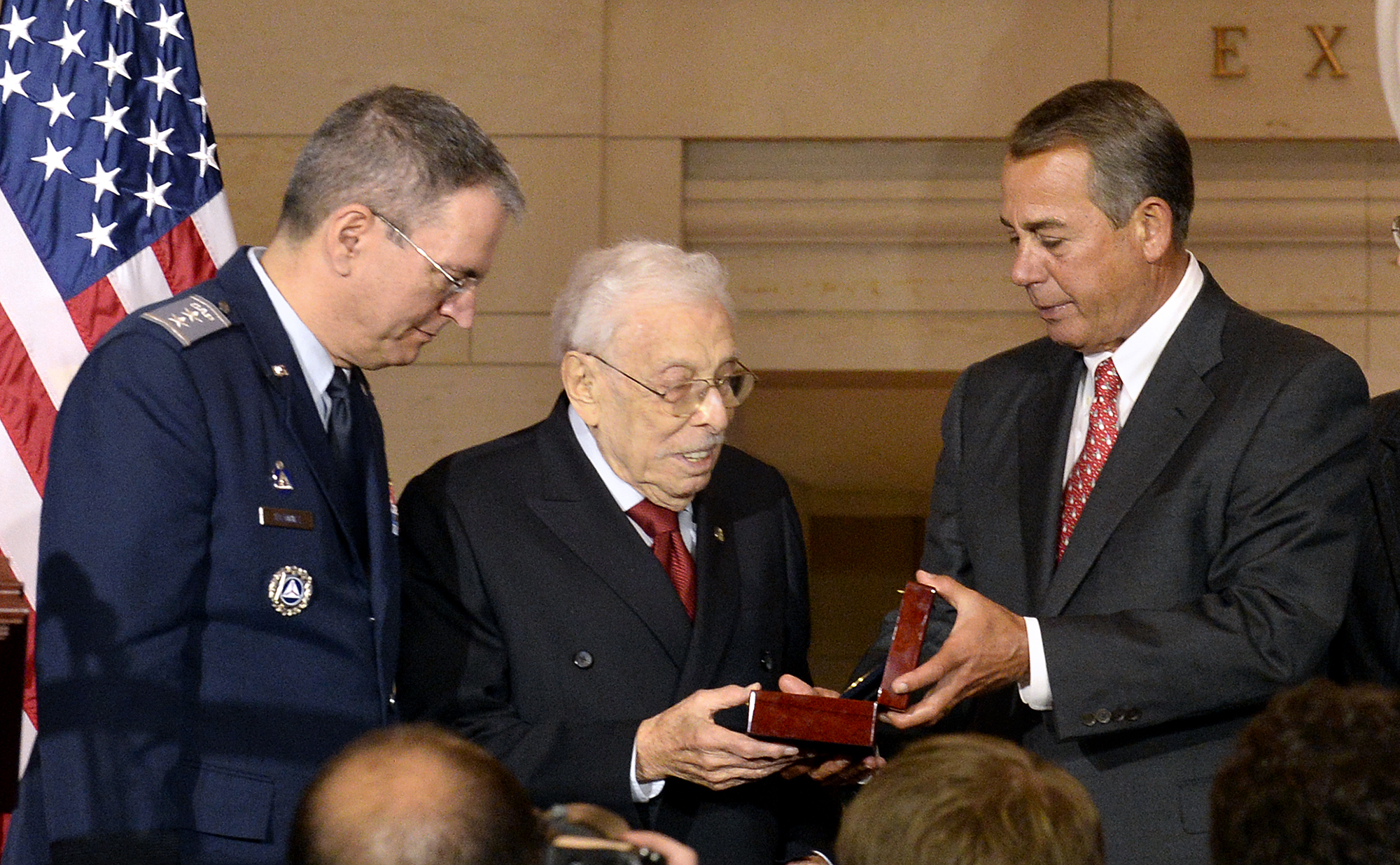 Congressional Gold Medal Ceremony in honor of WWII Members of Civil Air ...